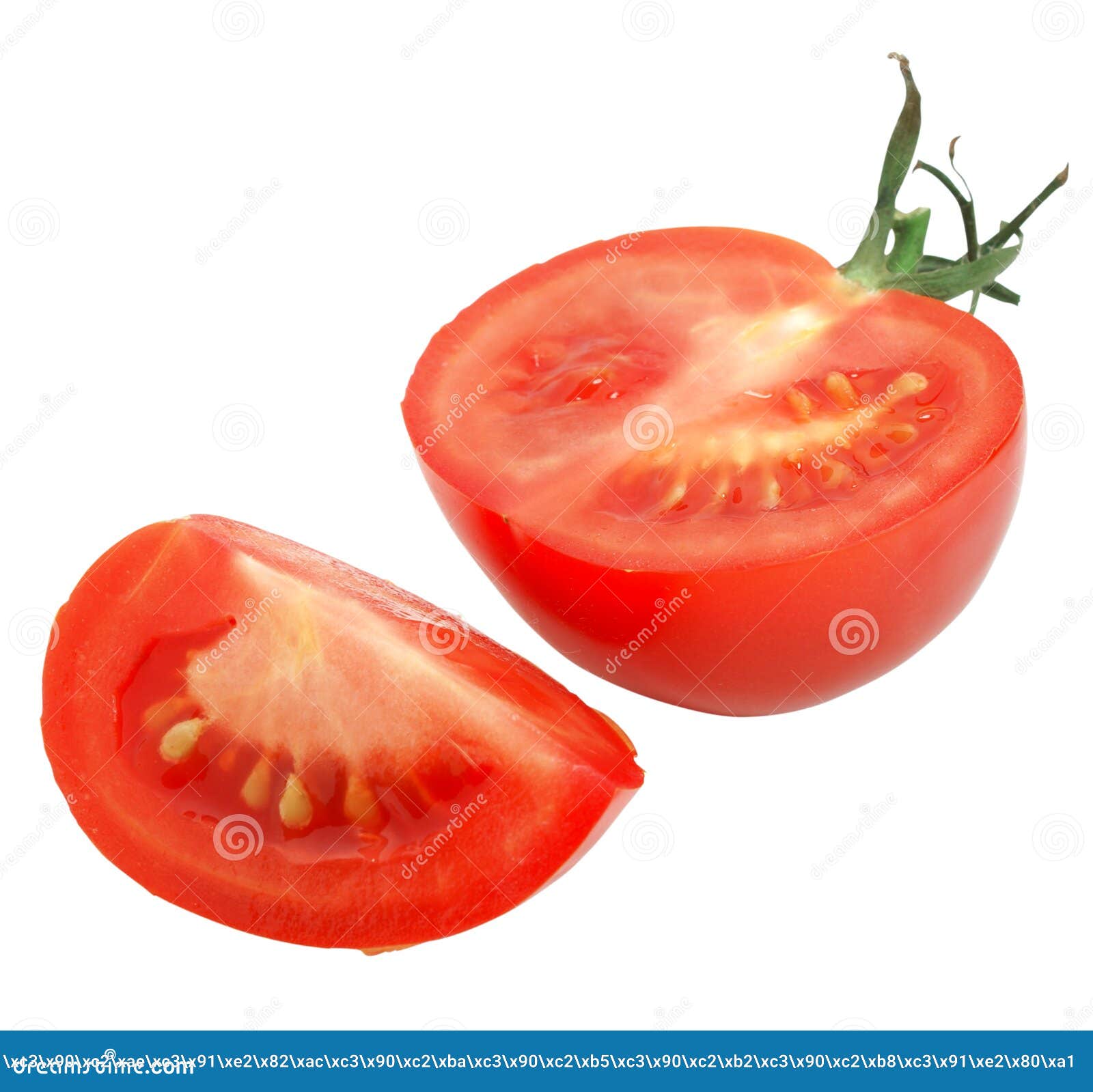 Tomate rebanado imagen de archivo. Imagen de brillante - 7164109