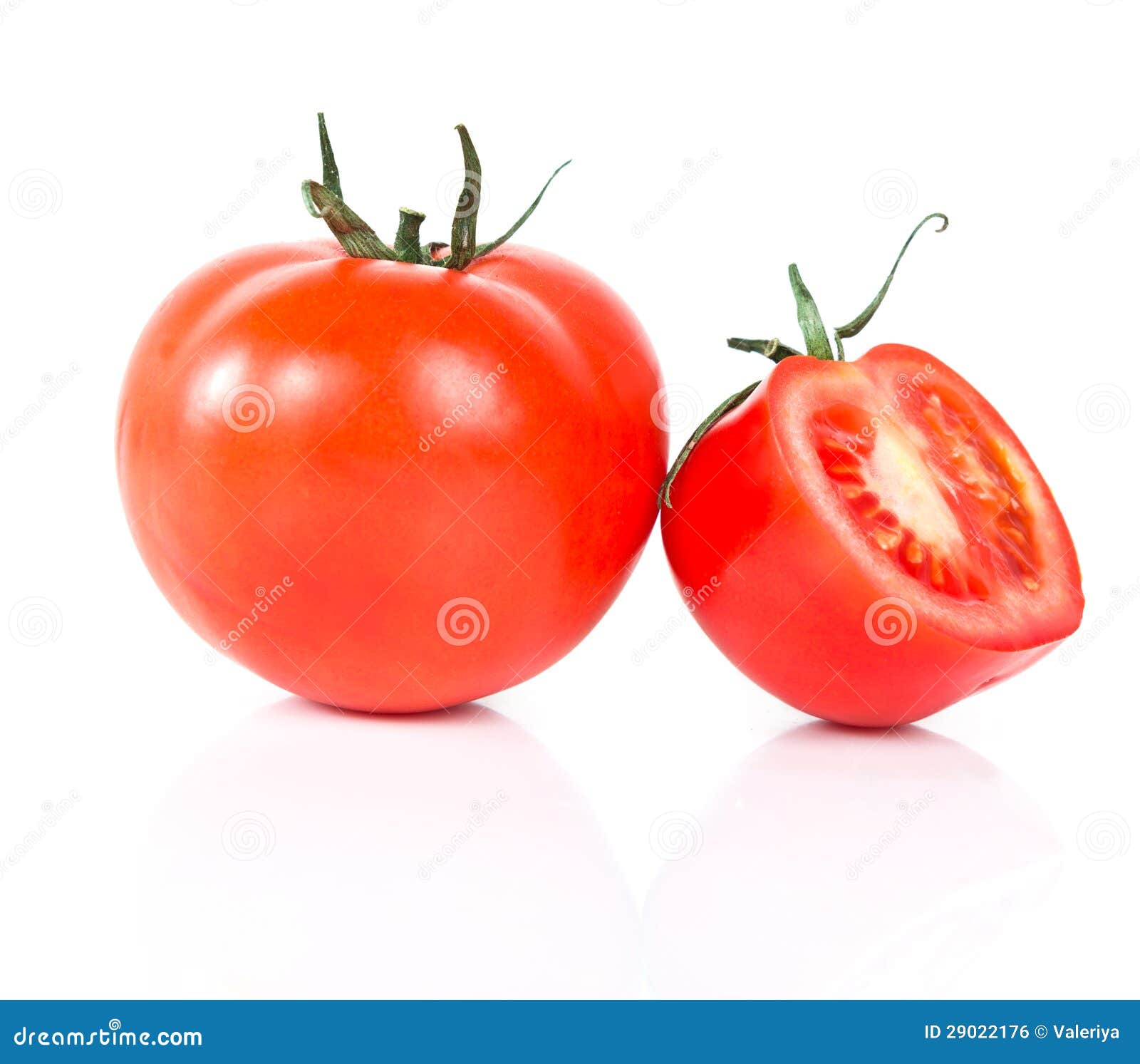 Tomate rouge photo stock. Image du cercle, rouge, salade - 29022176
