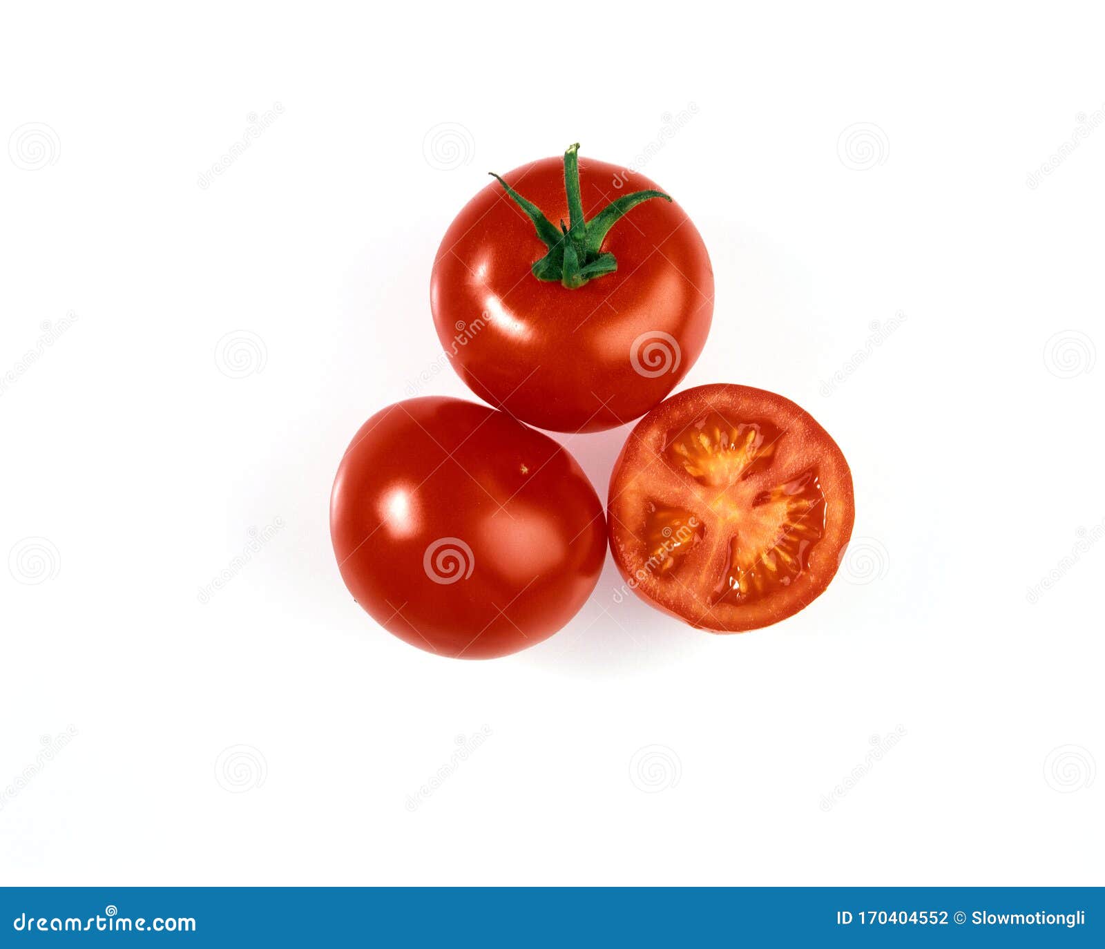 TOMATE ROUGE stock photo. Image of inside, white, vegetable - 170404552