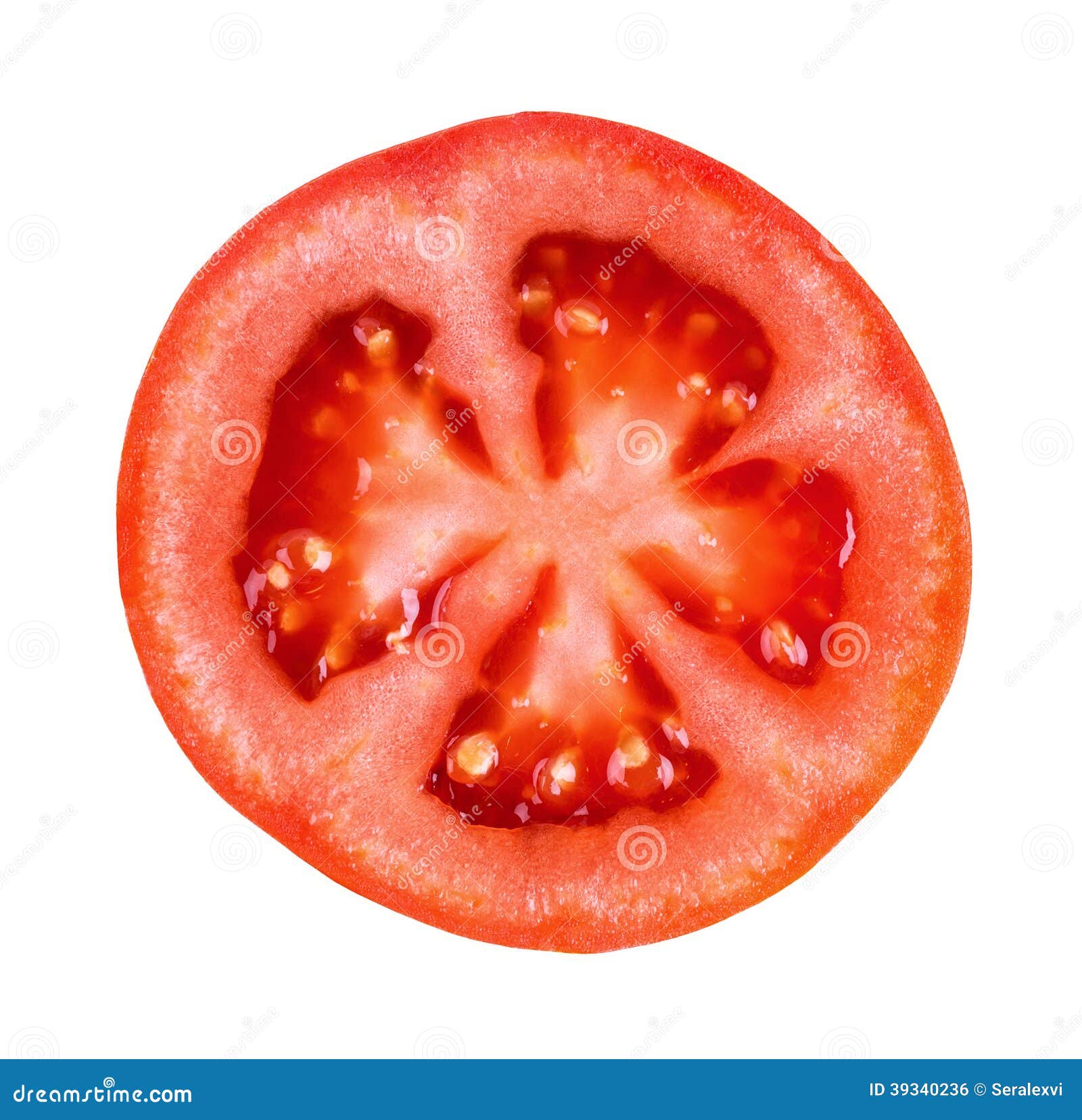 Tomatenscheibe stockfoto. Bild von organisch, nahrung - 39340236
