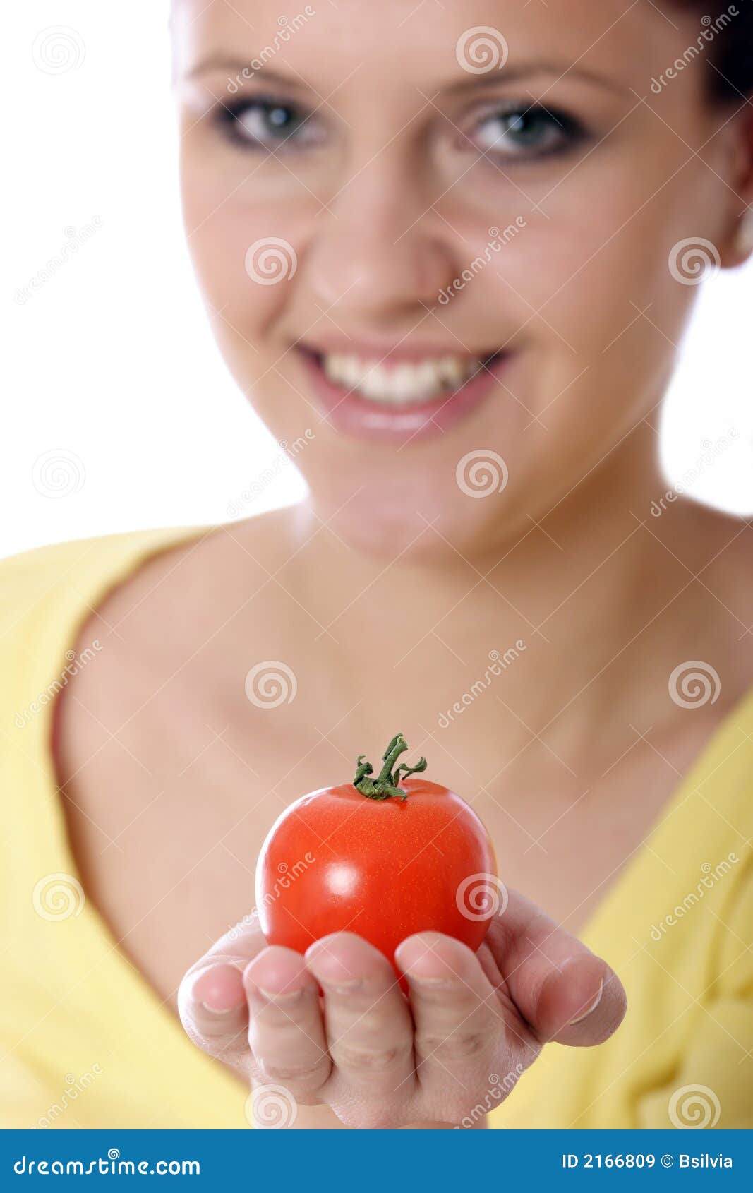 Tomato stock image. Image of person, smiling, people, vegetable - 2166809