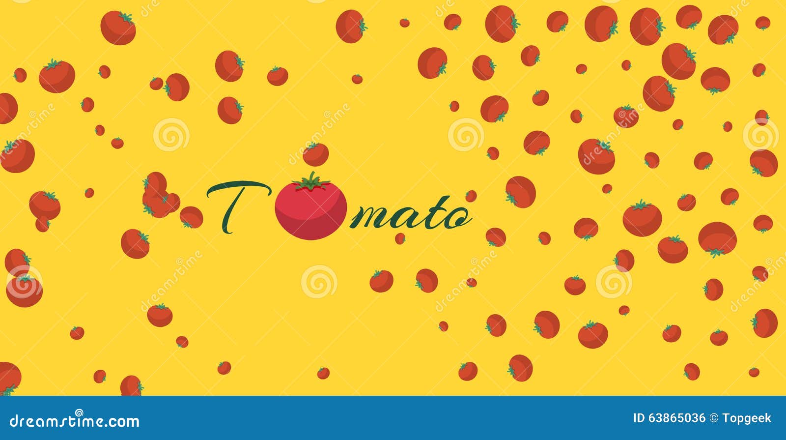 Tomato Background Banner stock vector. Illustration of food - 63865036
