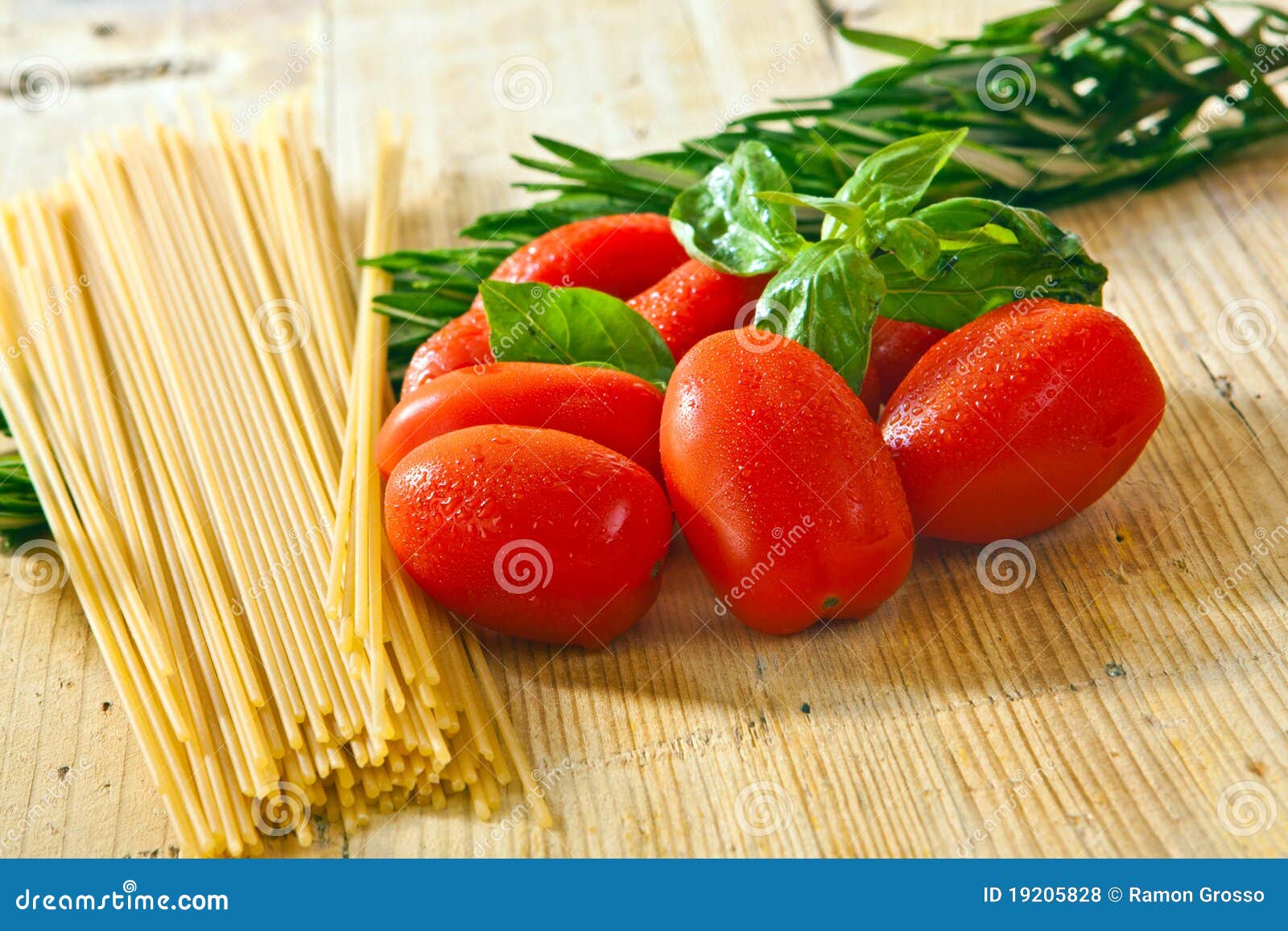 Tomato and basil stock photo. Image of culinary, aromatic - 19205828