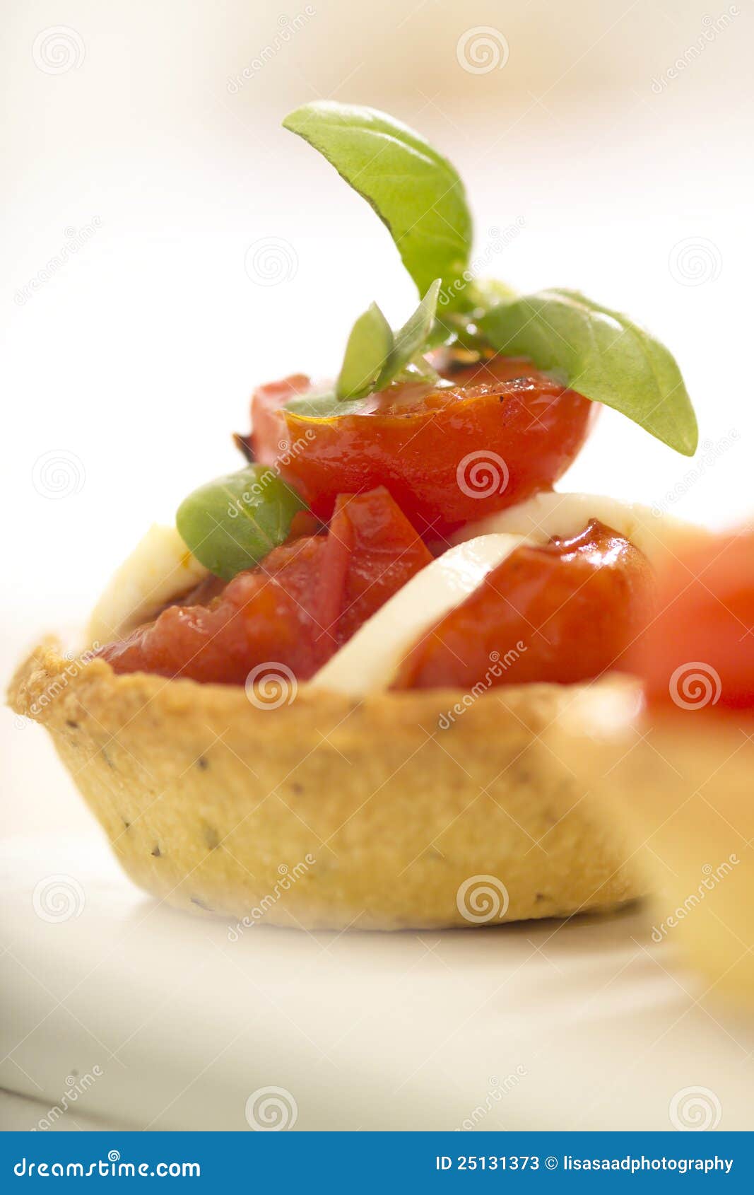 Tomato and bocconcini stock image. Image of pastry, cherry - 25131373