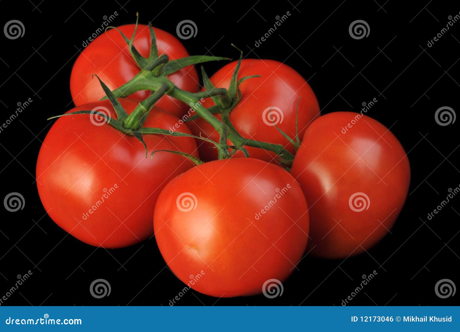 Tomato bunch stock photo. Image of diet, stem, healthy - 12173046
