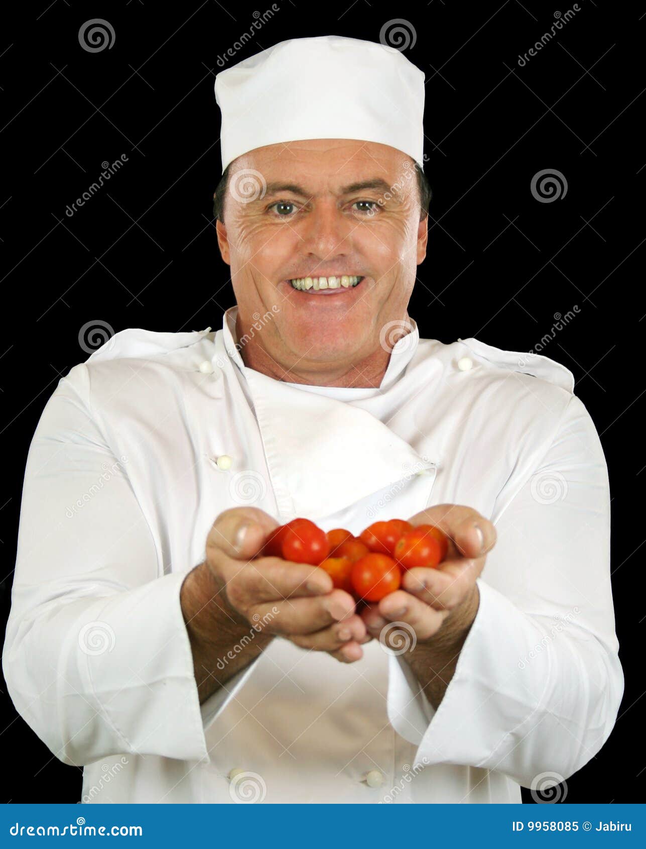 Tomato Chef stock image. Image of happy, preparer, looking - 9958085
