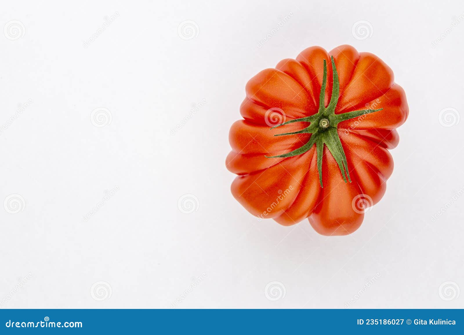 Tomato on the Color Background Stock Image - Image of healthy ...