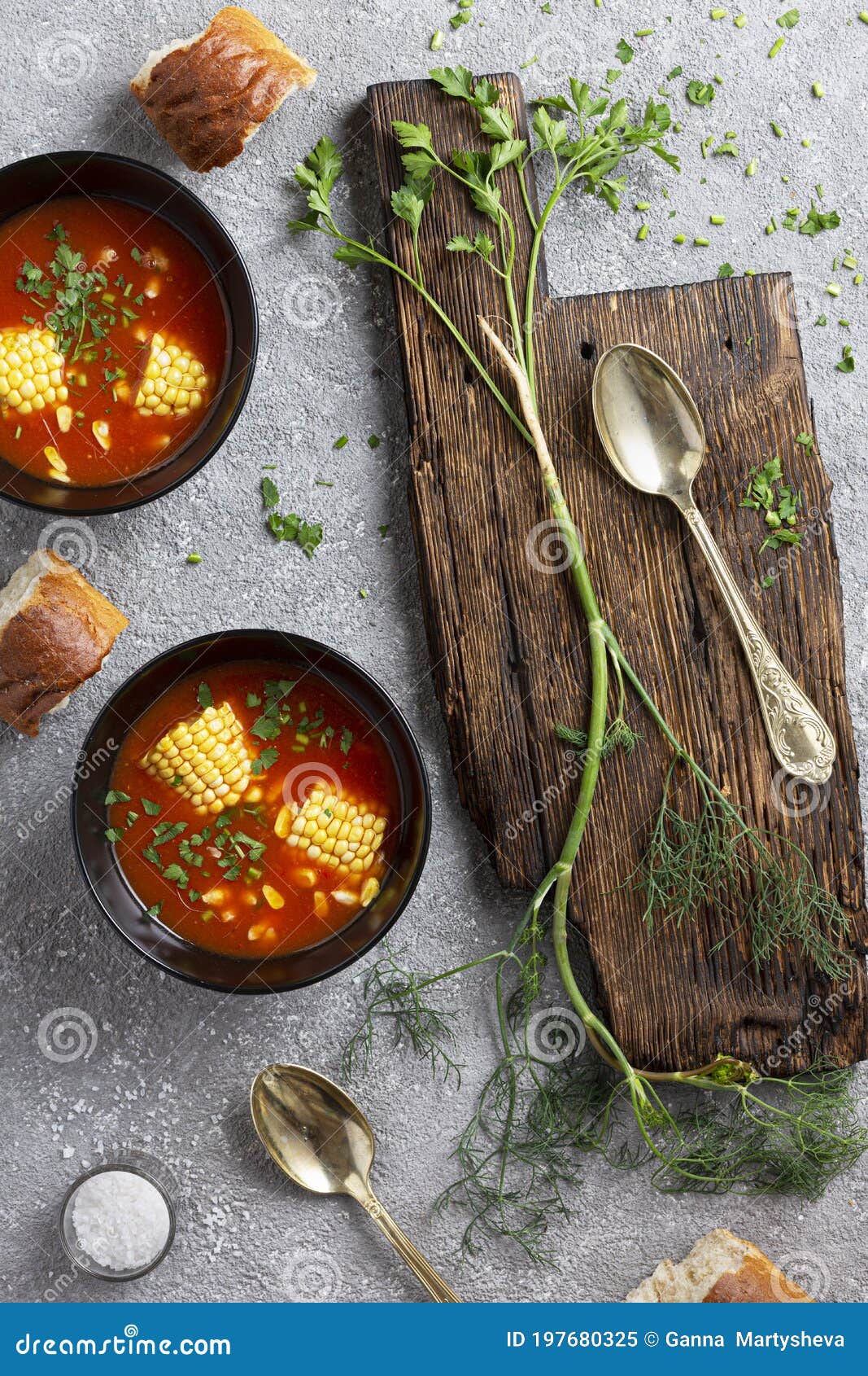 Traditional Indian Corn Soup Black Stock Photos - Free & Royalty-Free ...