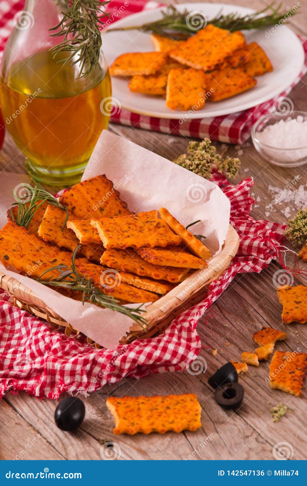 Tomato crackers. stock photo. Image of fruit, baked - 142547136