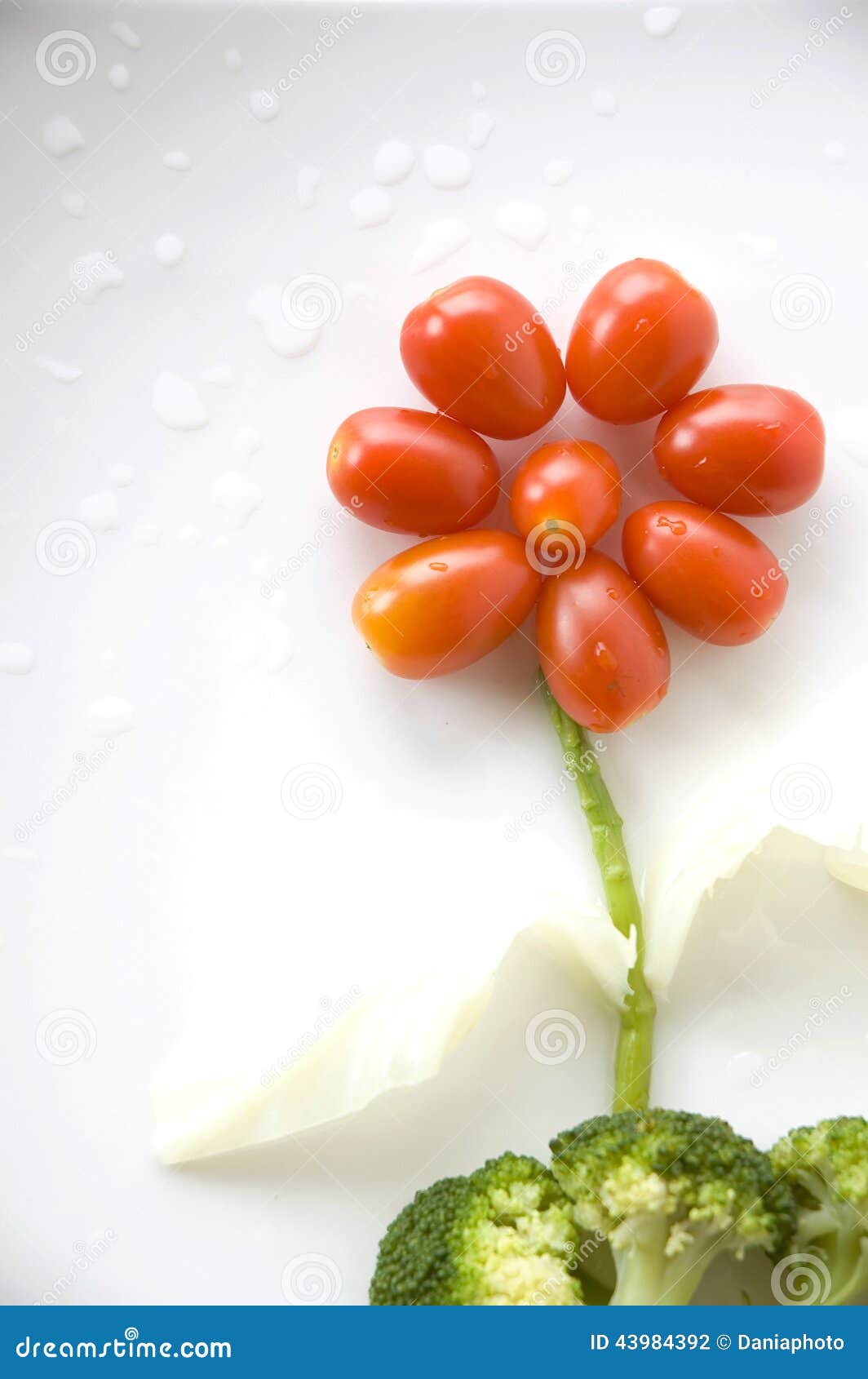 Tomato in flower shape stock photo. Image of healthy - 43984392