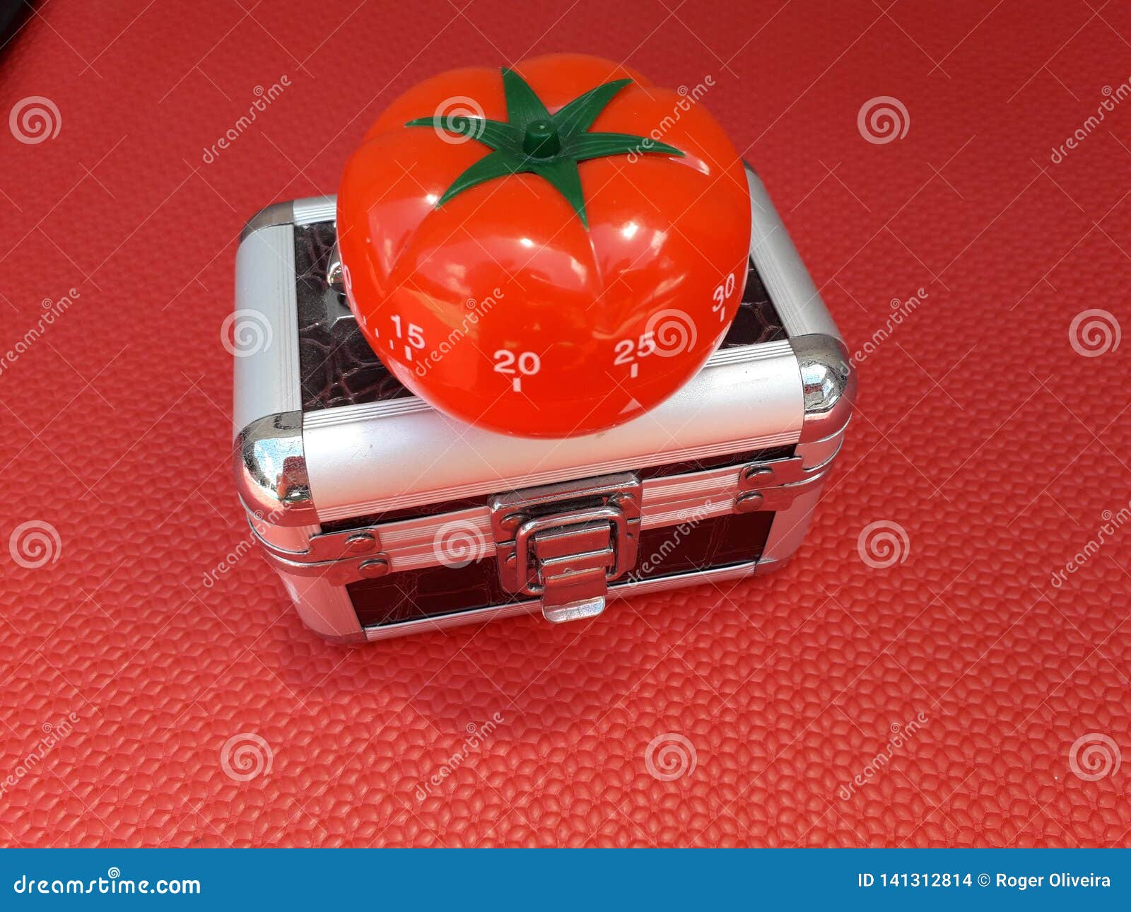 Pomodoro Timer - Mechanical Tomato Shaped Kitchen Timer for Cooking or ...