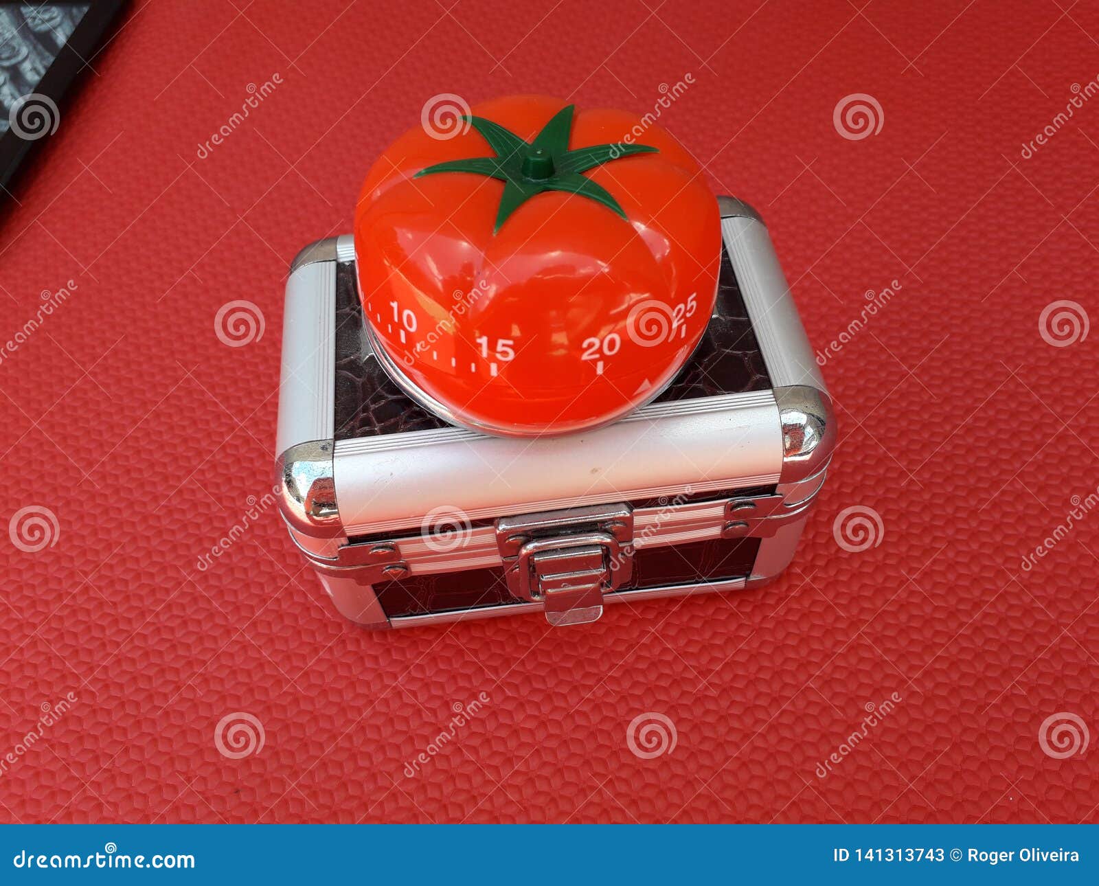 Pomodoro Timer - Mechanical Tomato Shaped Kitchen Timer for Cooking or ...