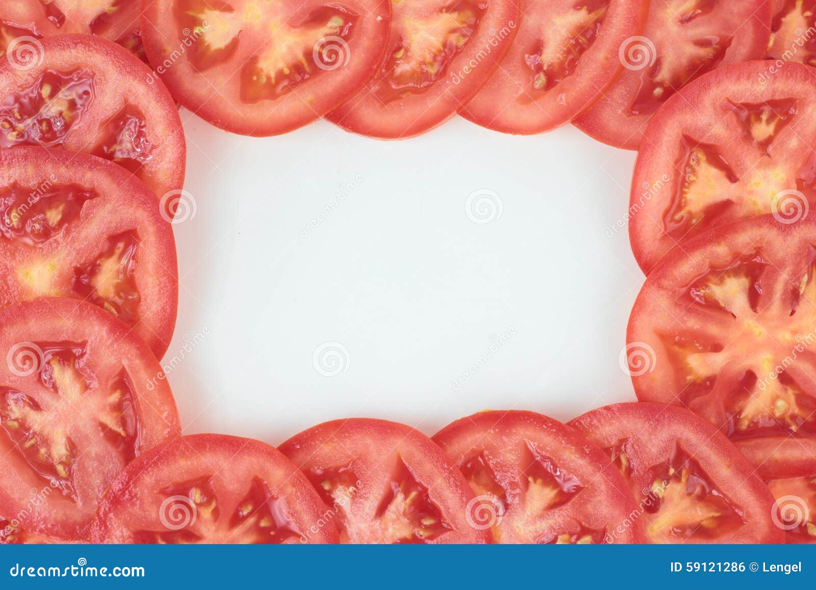 Tomato frame. stock photo. Image of gourmet, snack, group - 59121286