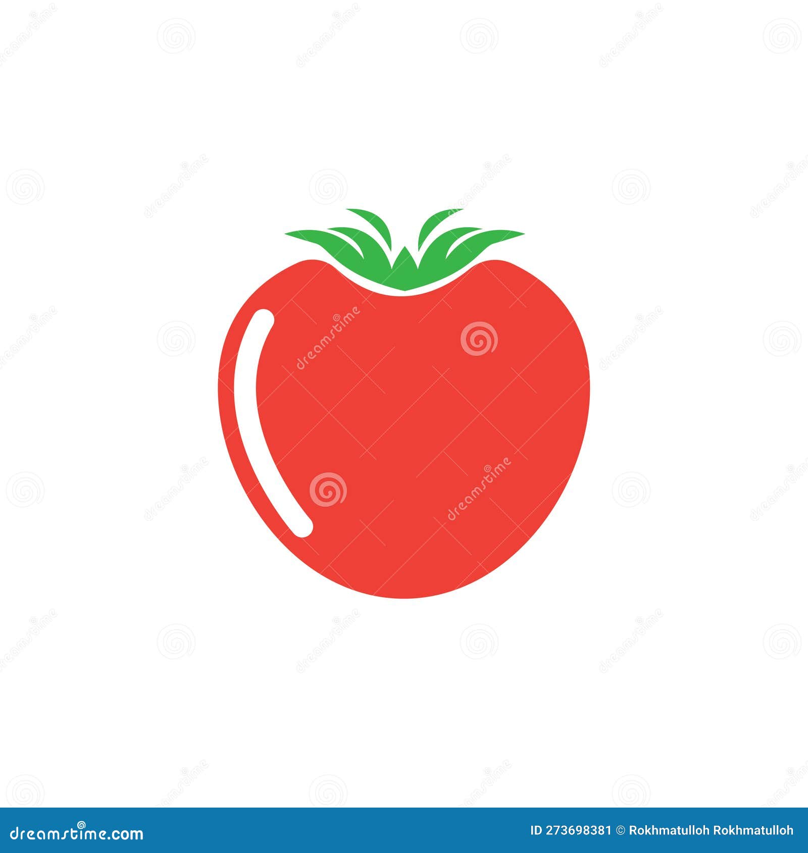 Tomato Fruit Icon Logo Design Vector Color Illustration Stock Vector ...