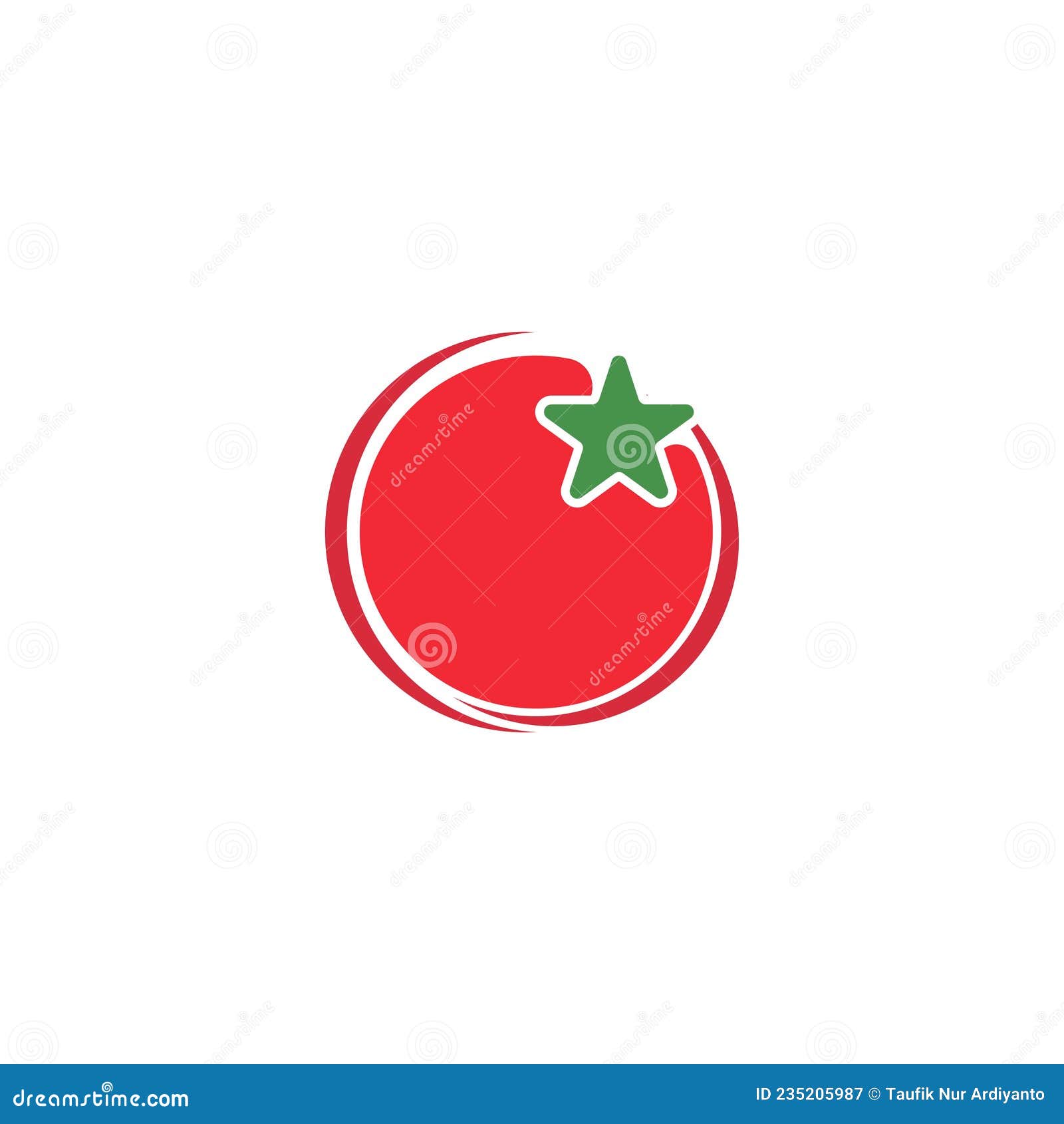 Tomato Icon Logo Design Vector Illustration Stock Vector - Illustration ...
