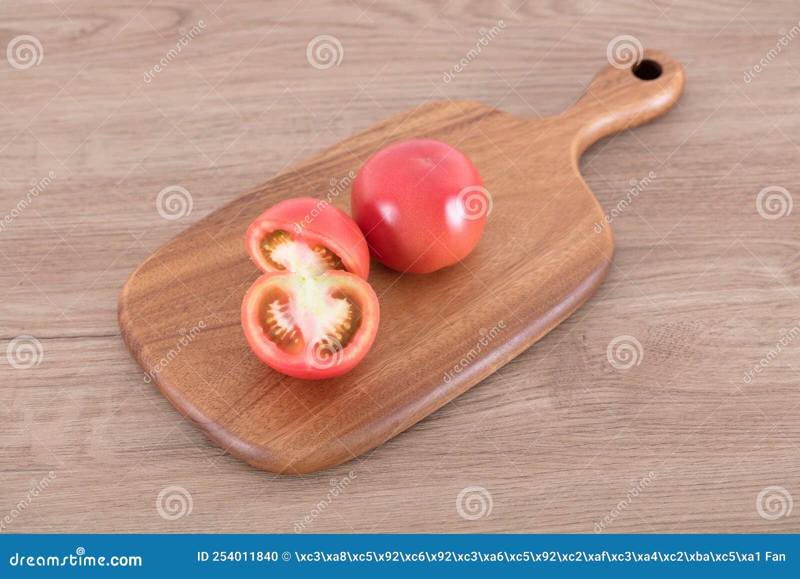 Tomato Ingredients on Chopping Board Stock Photo - Image of tomatoes ...