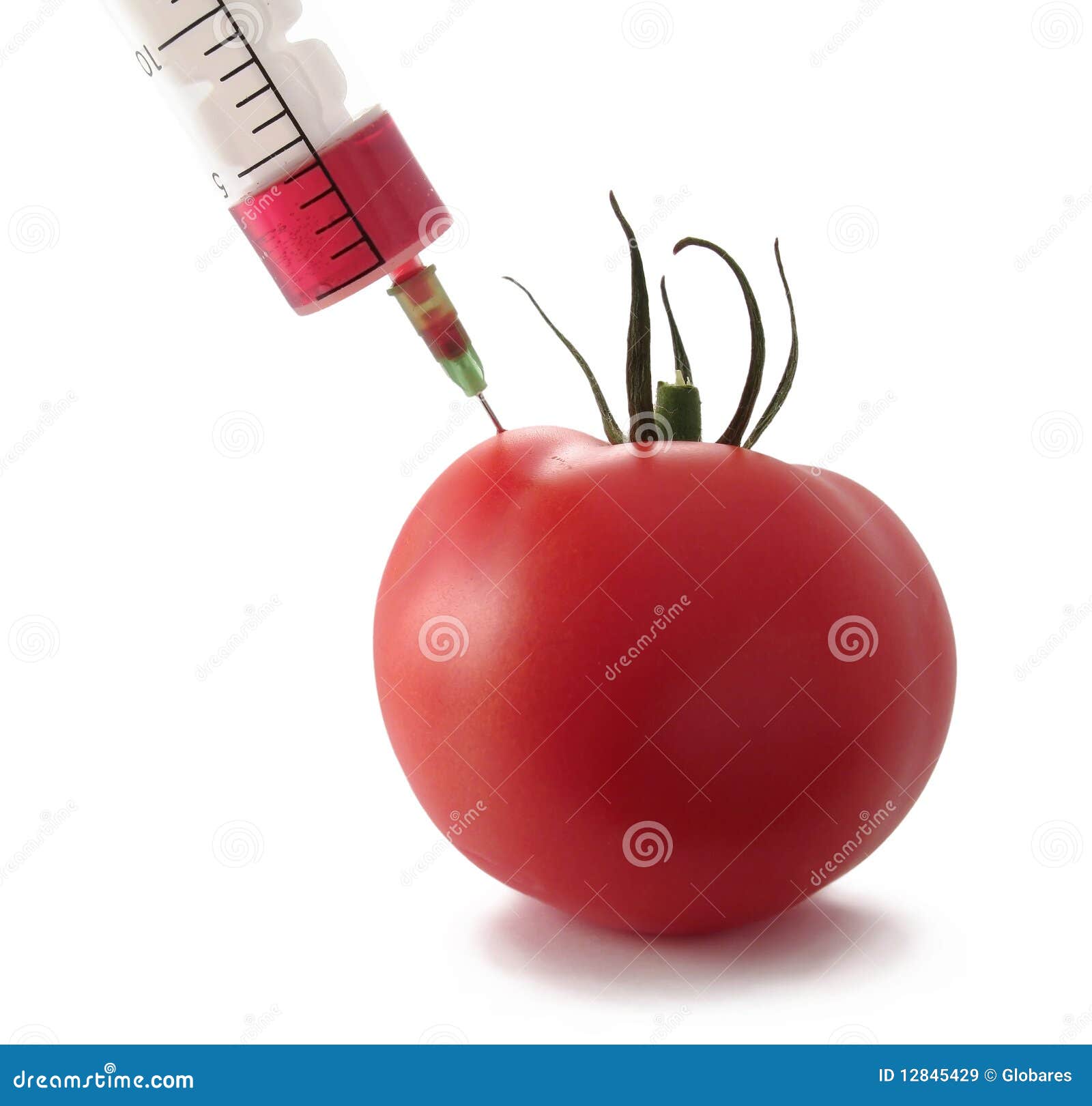 Tomato injection stock image. Image of poison, injection - 12845429
