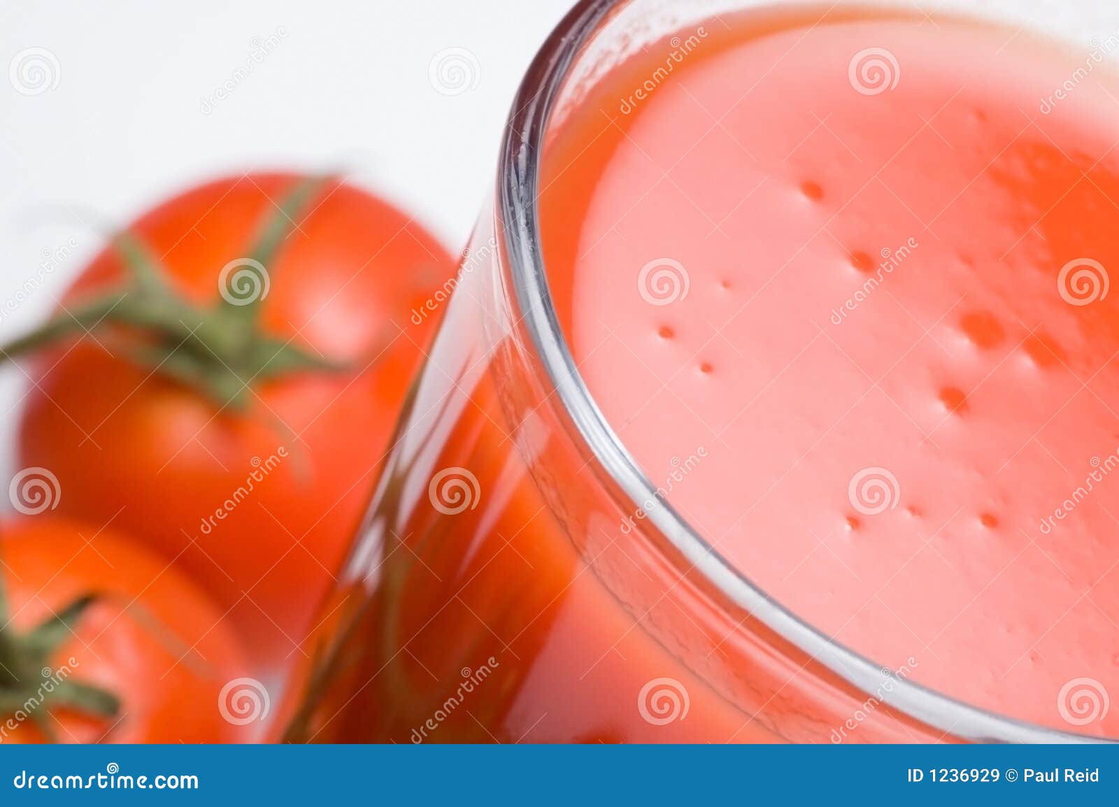 Tomato juice stock image. Image of fresh, glass, drink - 1236929