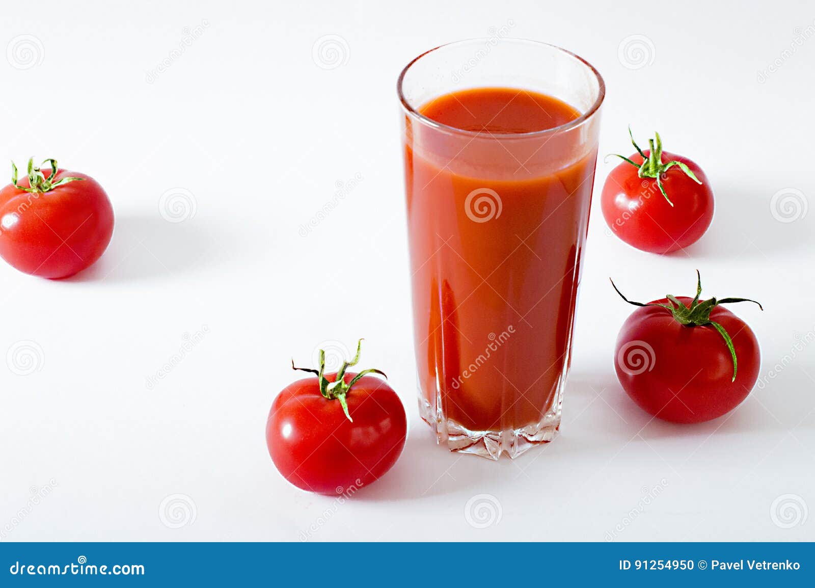 Tomato Juice Refreshing Drink Healthy Drink Summer Drinks Stock Photo ...