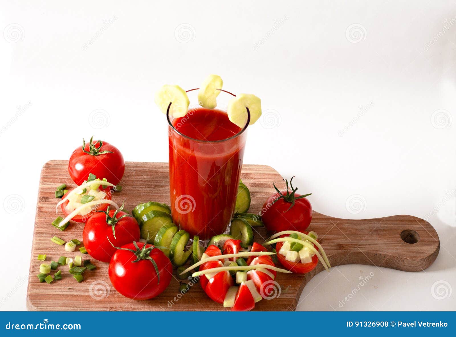 Tomato Juice Refreshing Drink Healthy Drink Summer Drinks Stock Photo ...