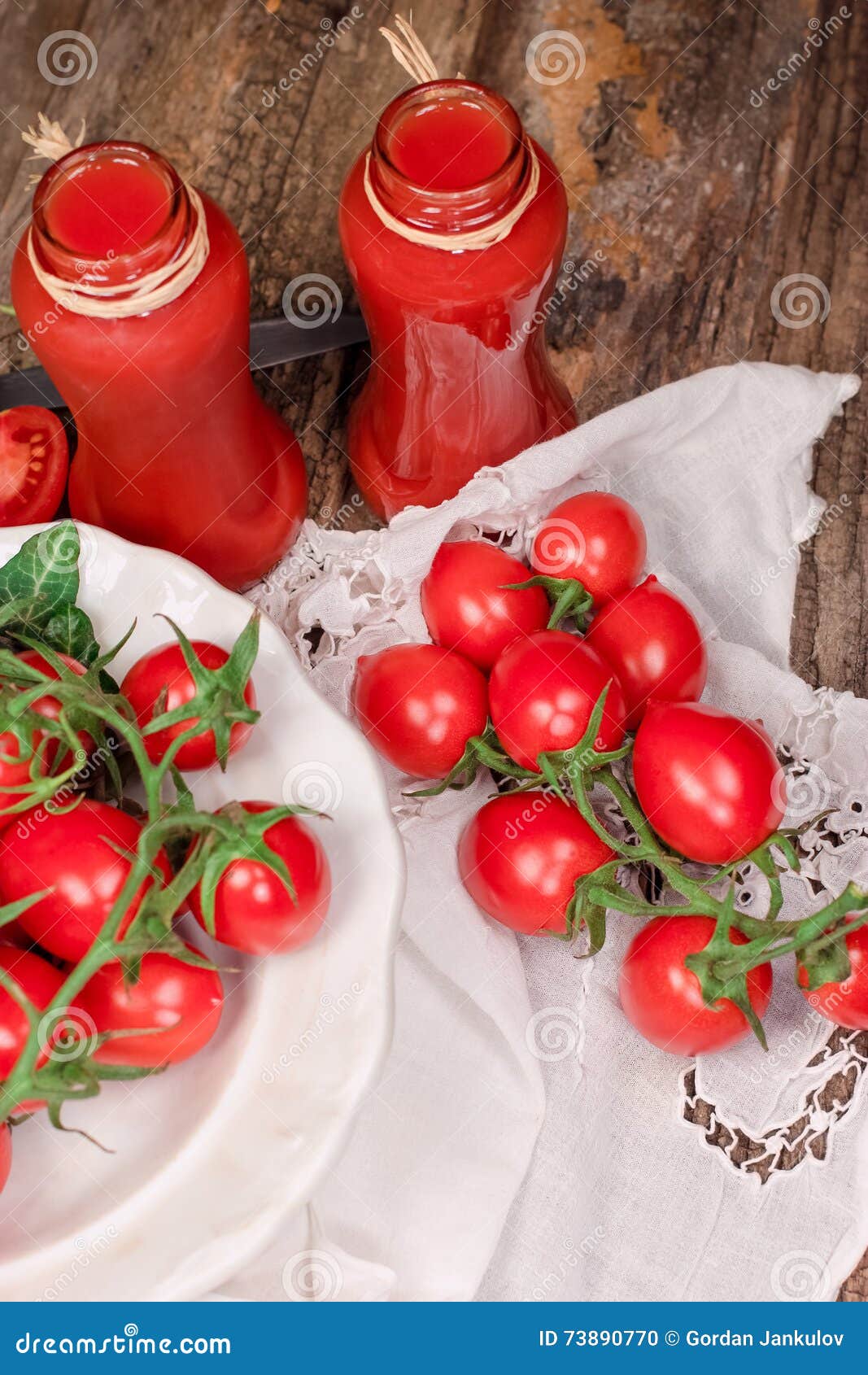 Tomato Juice (tomato Smoothie) - Healthy Beverage, Refreshing Drink ...