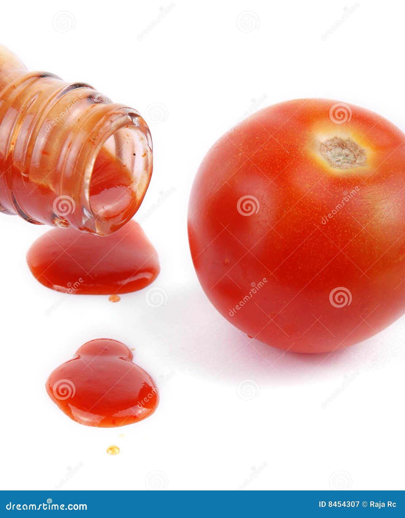 Tomato ketchup stock image. Image of ketchup, breakfast - 8454307
