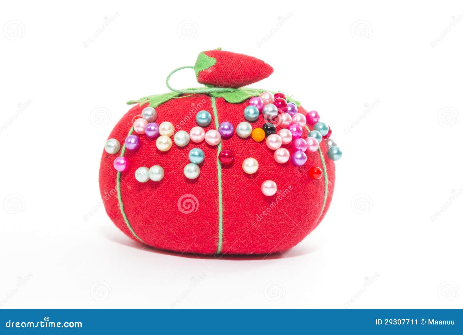 Tomato and needle stock image. Image of thread, needle - 29307711