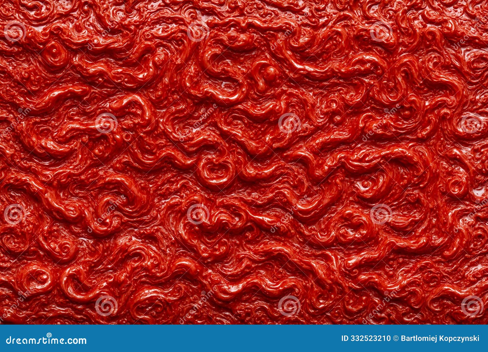 Tomato Paste, Ketchup or Red Paint Texture Stock Photo - Image of ...