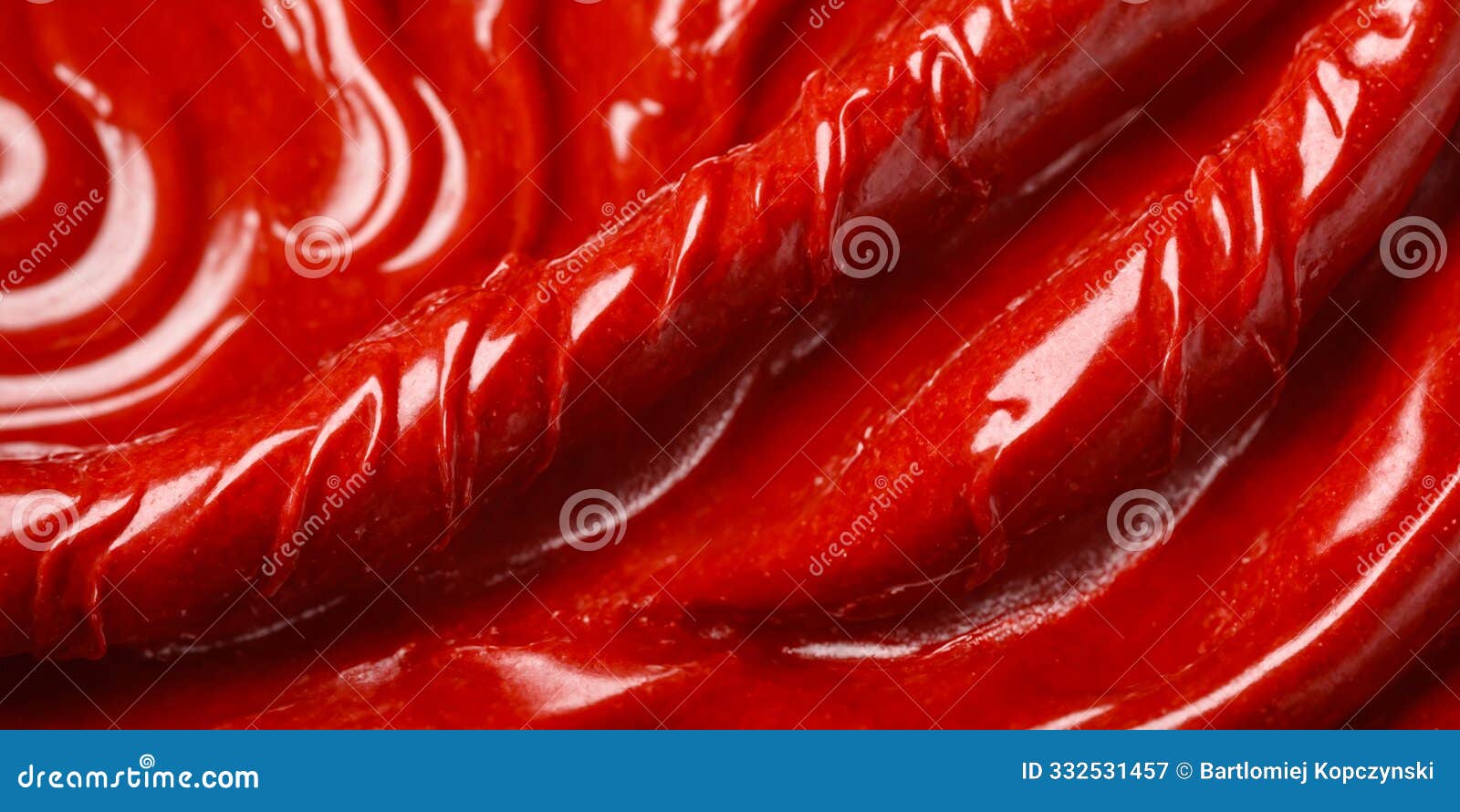 Tomato Paste, Ketchup or Red Paint Texture Stock Illustration ...