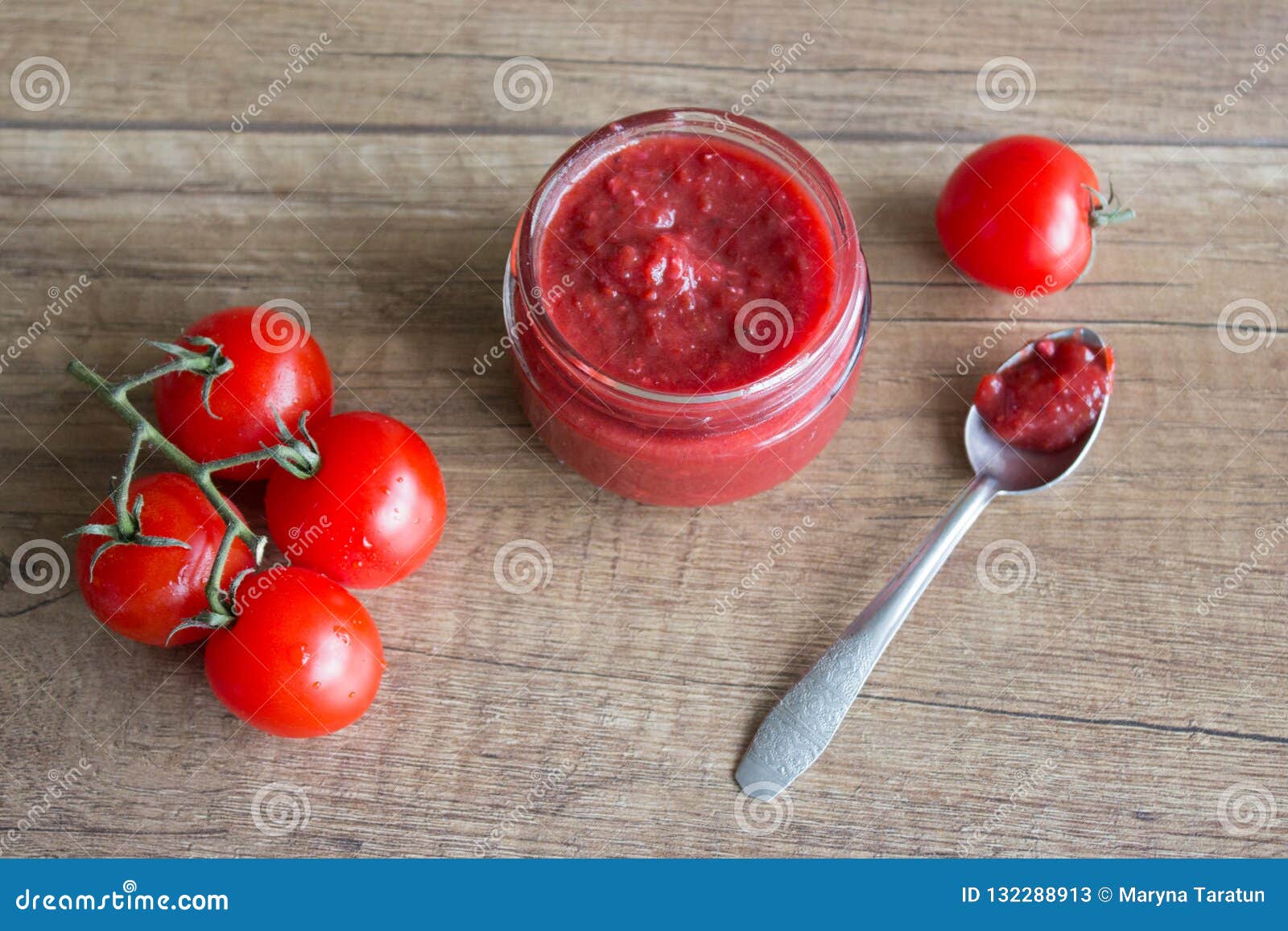 Tomato Paste Ketchup From Red Tomatoes Tomato Sauce Stock Image Image Of Pepper Natural
