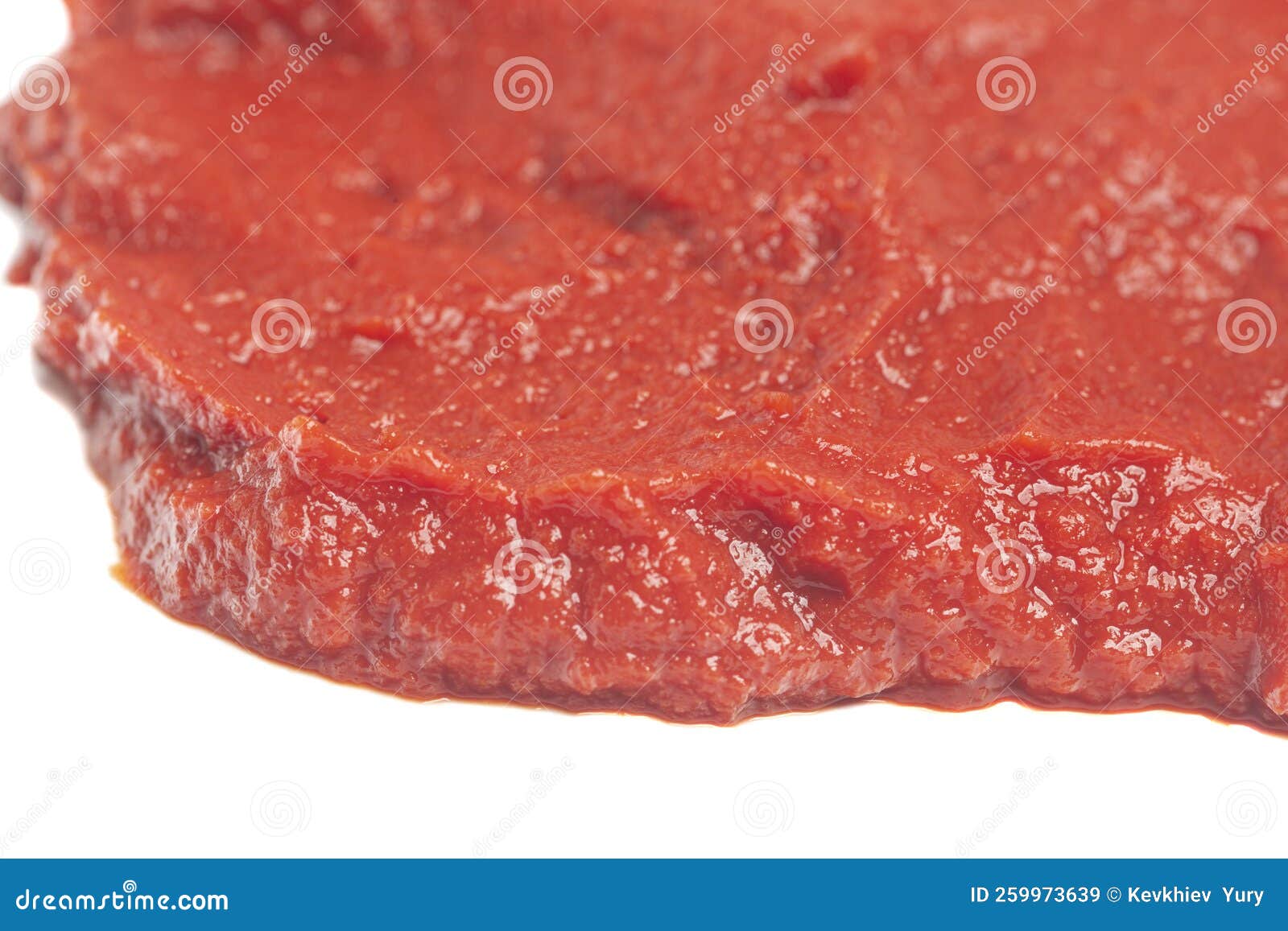 Tomato Paste Texture Isolated on White Stock Image - Image of backdrop ...