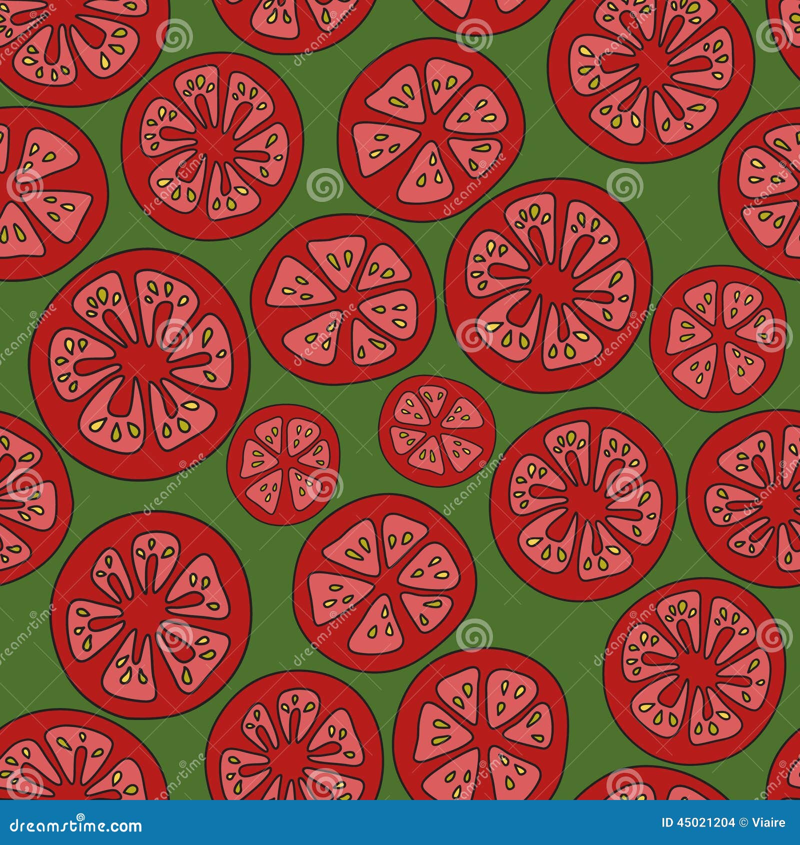Tomato pattern stock vector. Illustration of organic - 45021204