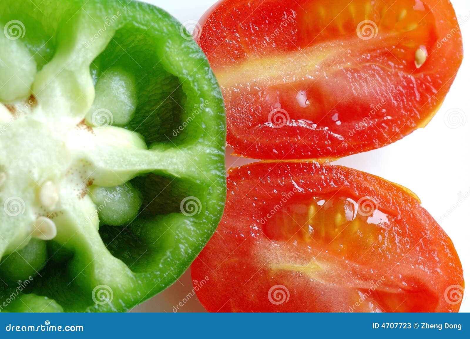 Tomato and Pepper stock image. Image of ingredients, cherry - 4707723