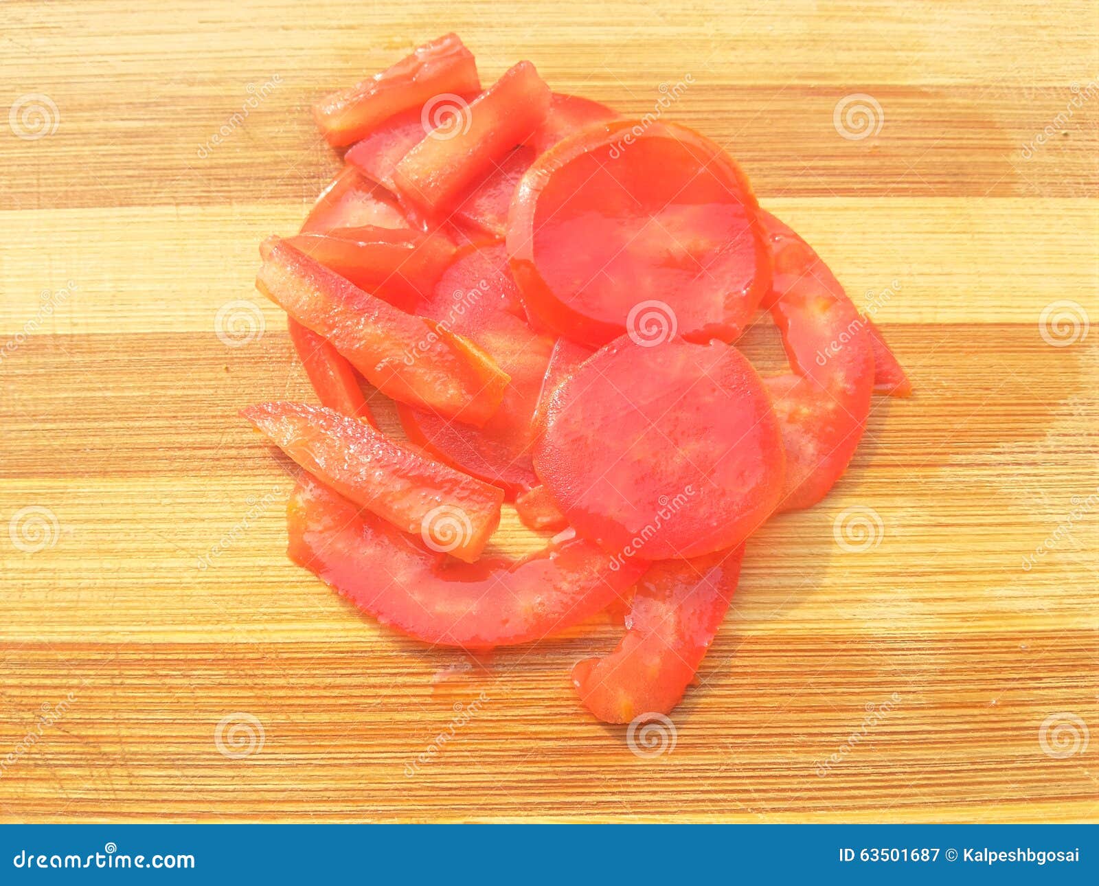 Tomato pieces stock image. Image of cuisine, tomato, fruit - 63501687