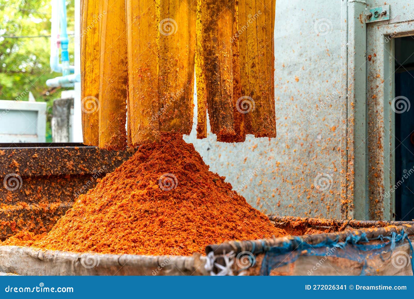 Tomato Pulp in the Industry. Food Industry Stock Image - Image of soup ...
