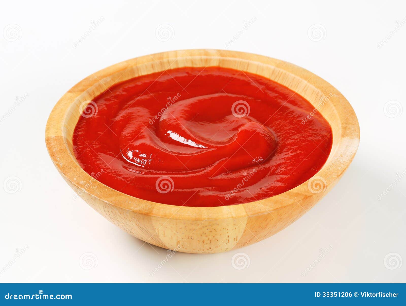 Tomato puree stock photo. Image of bowl, wooden, passata - 33351206