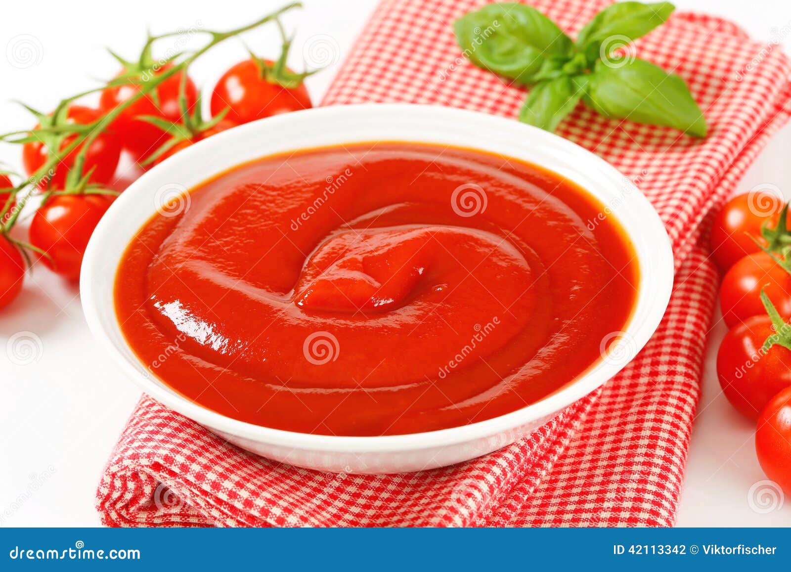 Tomato puree stock photo. Image of vegetable, checked - 42113342