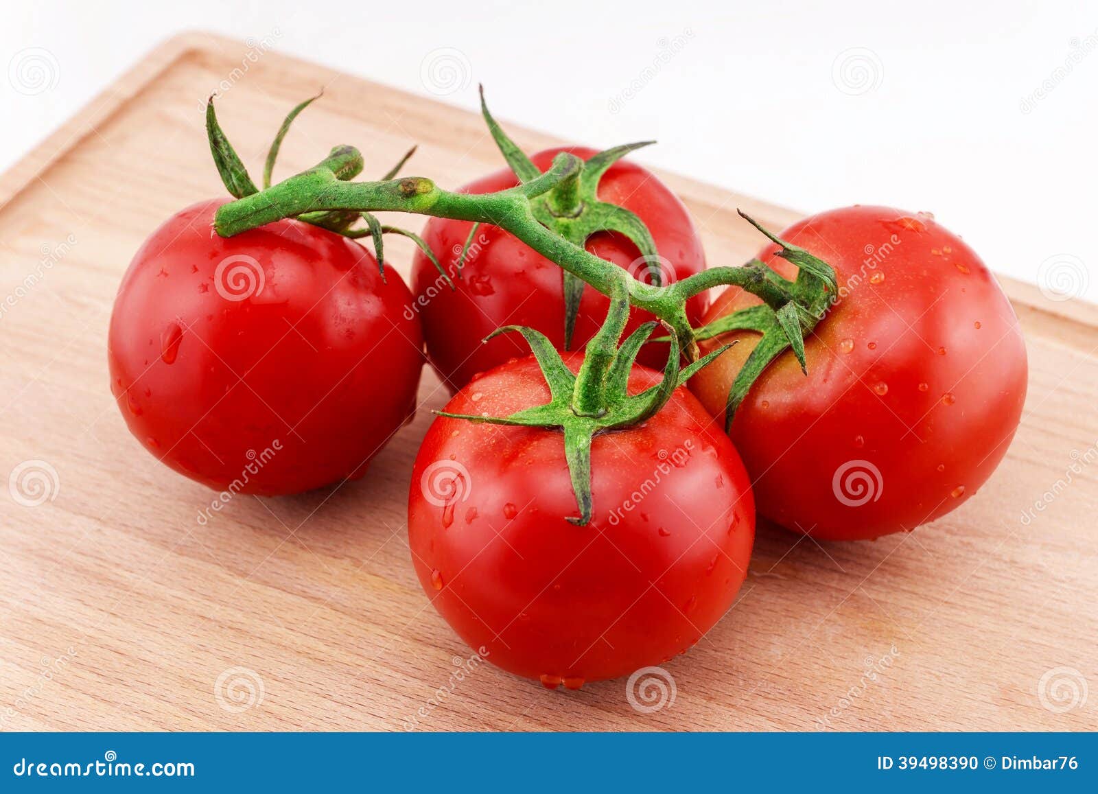 Tomato Red Fruit on the Branch Stock Photo - Image of freshness, meal ...