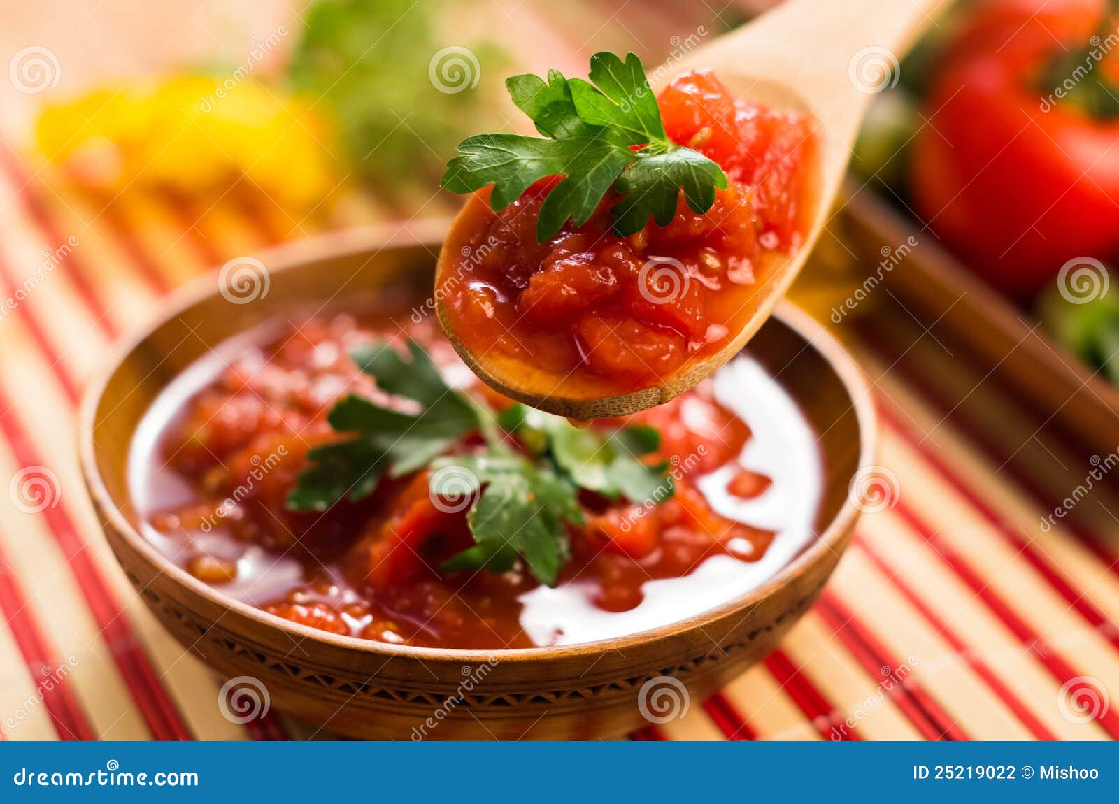 Tomato sauce stock photo. Image of light, vegetarian - 25219022