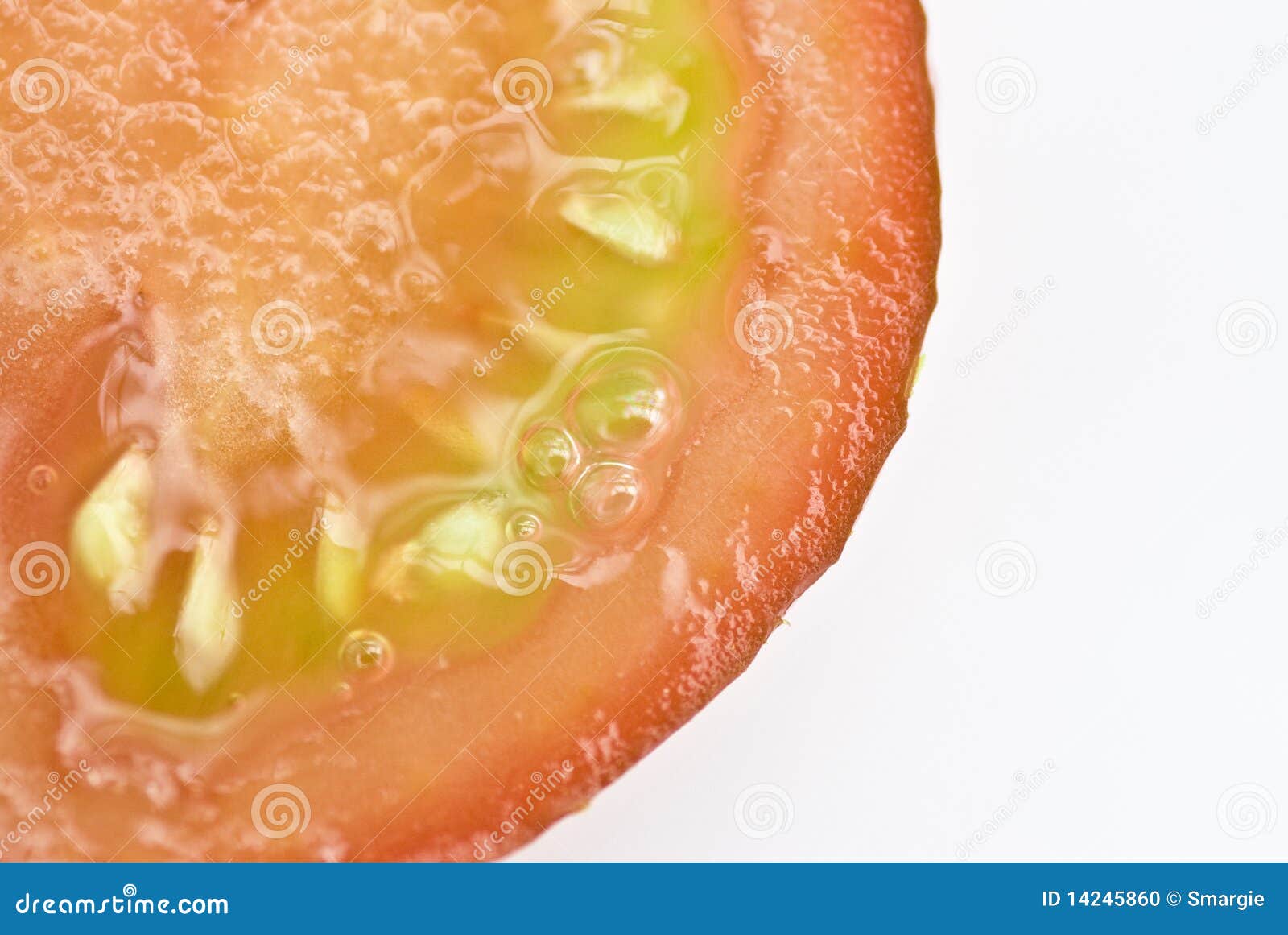 Tomato Slice stock photo. Image of macro, organic, food - 14245860