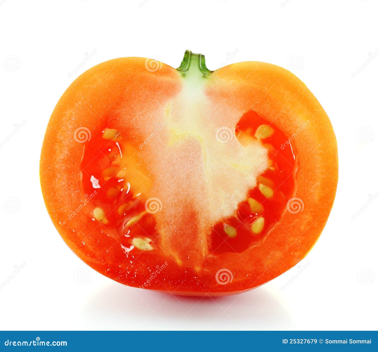 Tomato slice stock image. Image of carotene, diet, calorie - 25327679