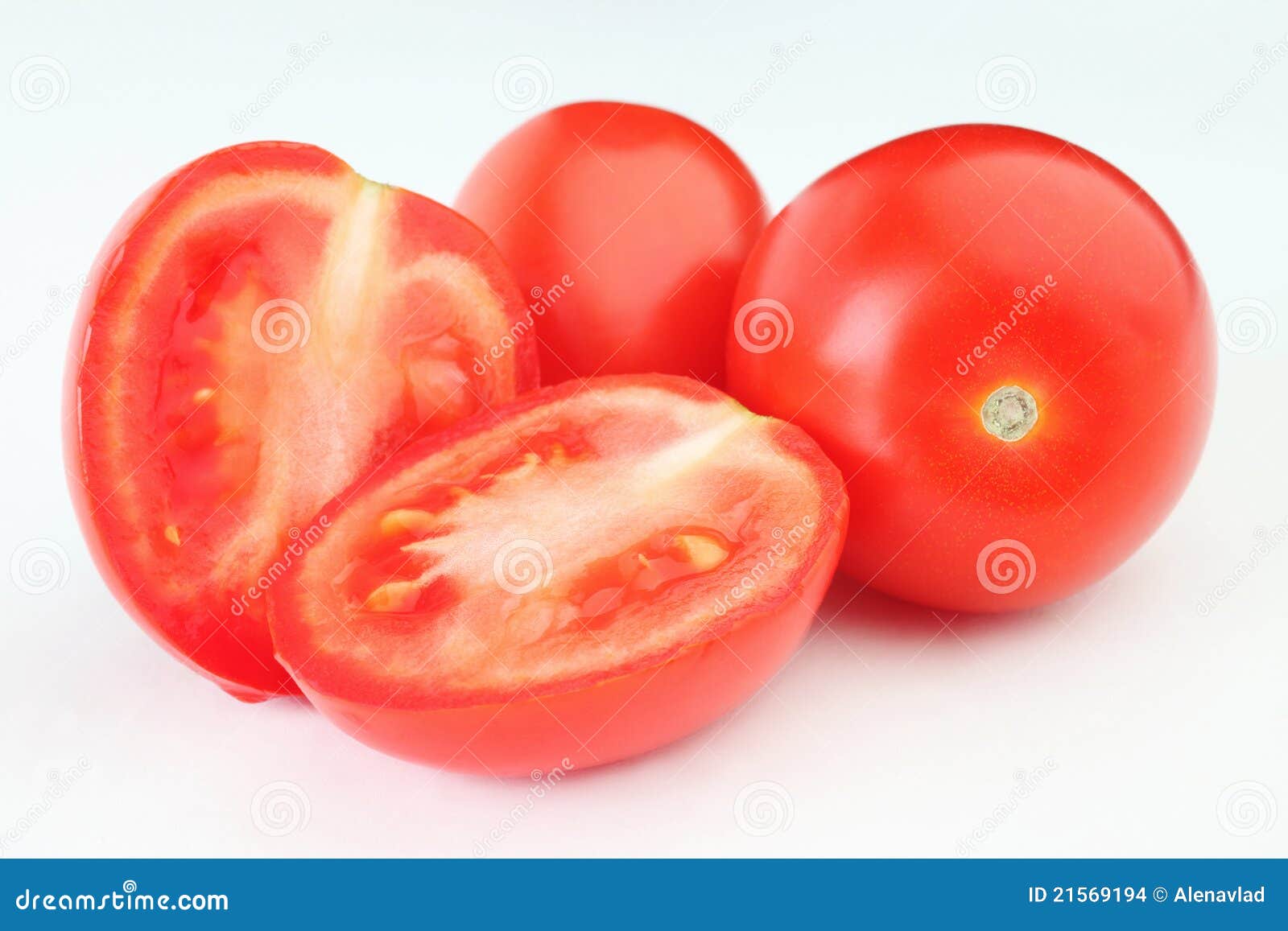 Tomato. Sliced Group of Red Tomatoes Stock Photo - Image of tomatos ...