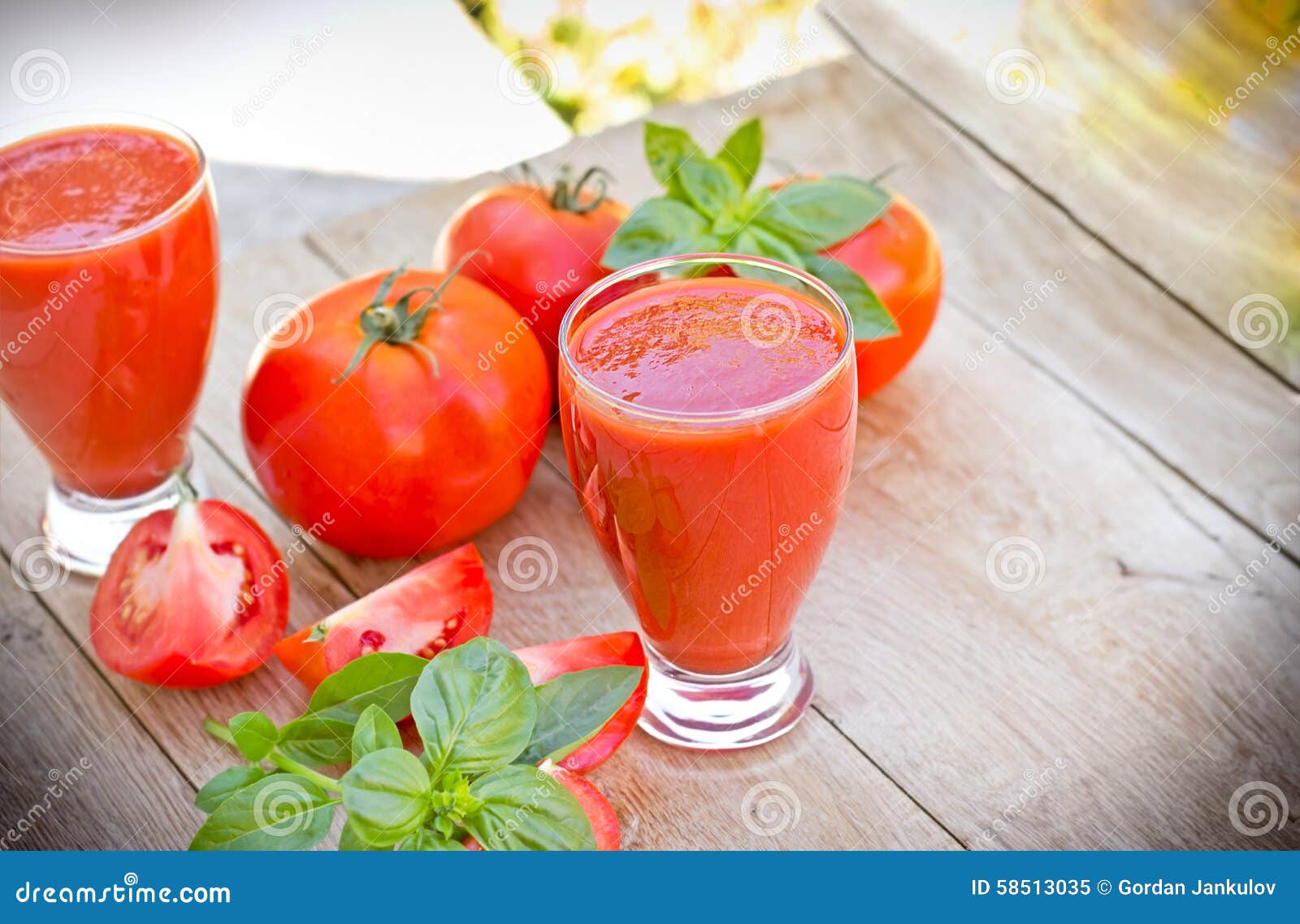 Tomato Smoothie - Tomato Juice Stock Image - Image of gourmet, luscious ...