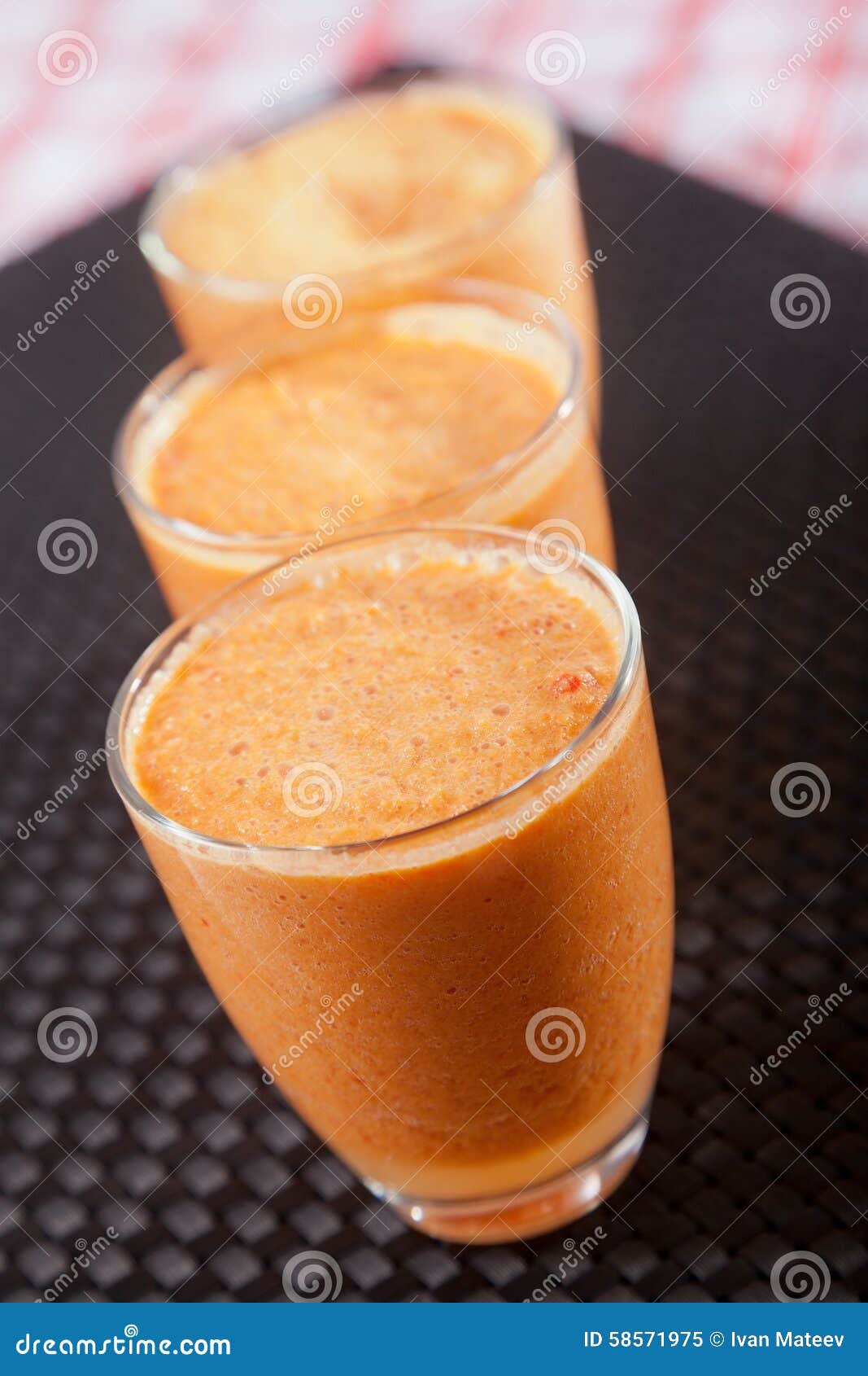 Tomato smoothie stock image. Image of smoothie, vibrant - 58571975