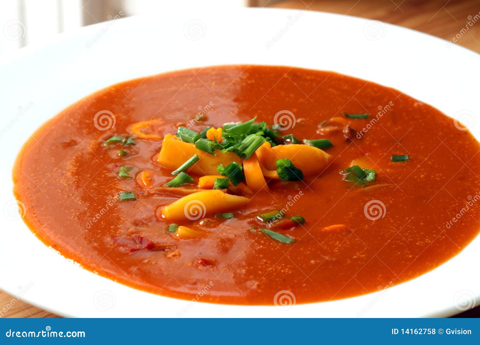 Tomato Soup stock photo. Image of menu, starter, cooking - 14162758