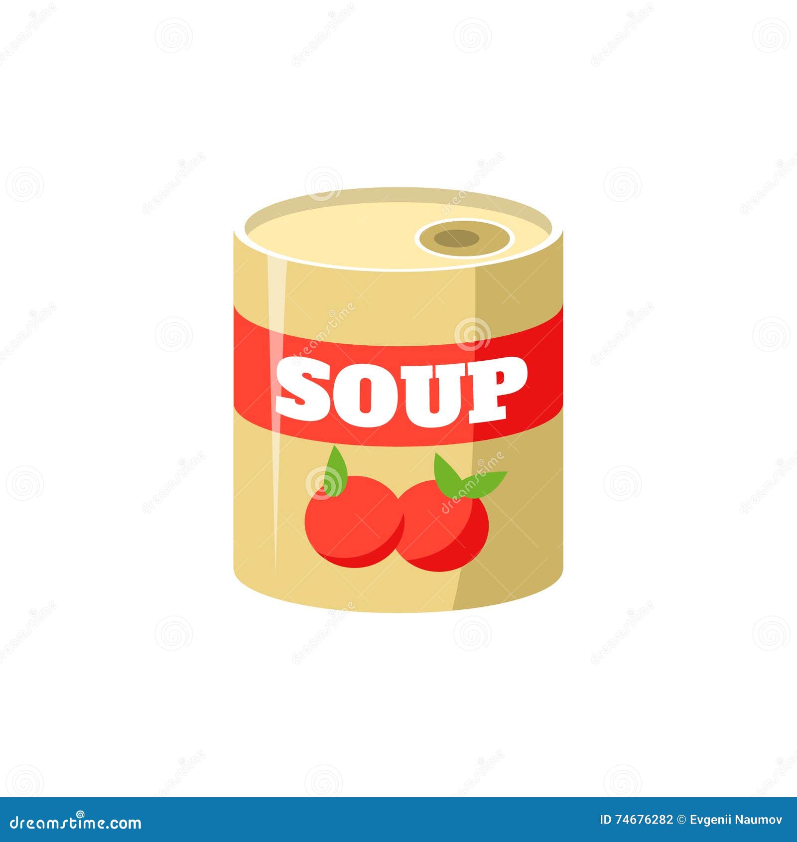 Cartoon Soup Can