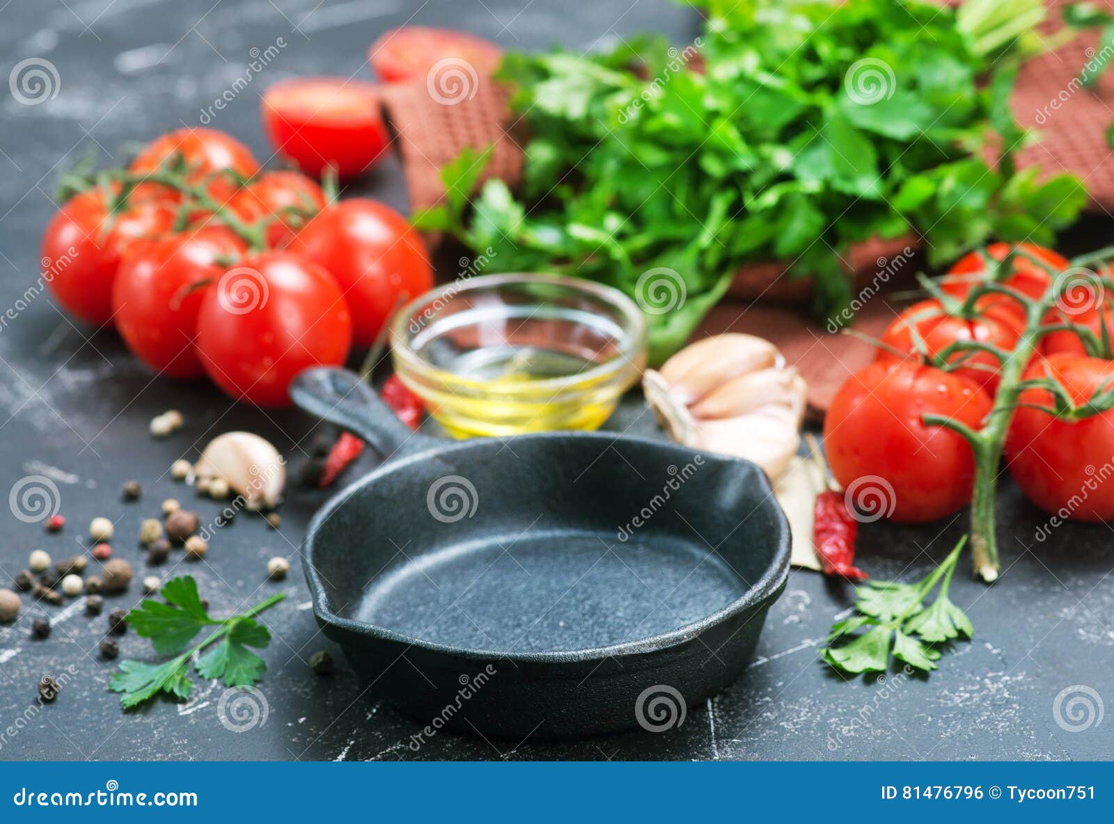 Tomato and spice stock photo. Image of condiments, cooking - 81476796
