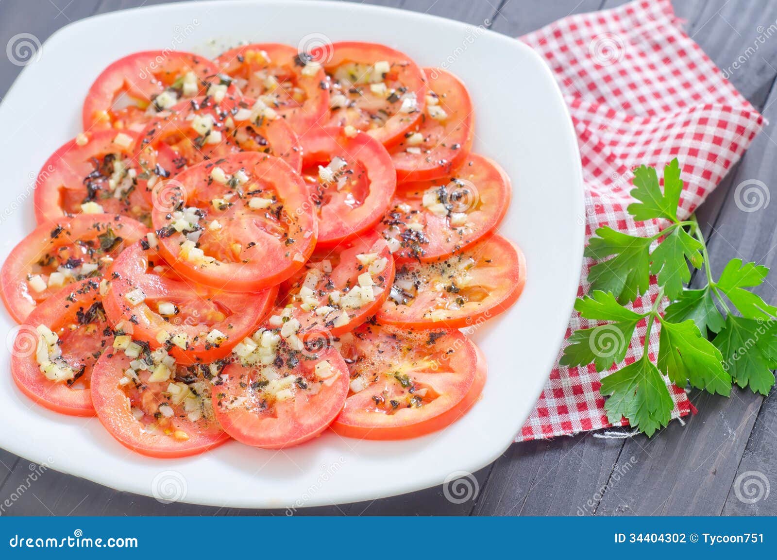 Tomato with spice stock photo. Image of cuisine, food - 34404302