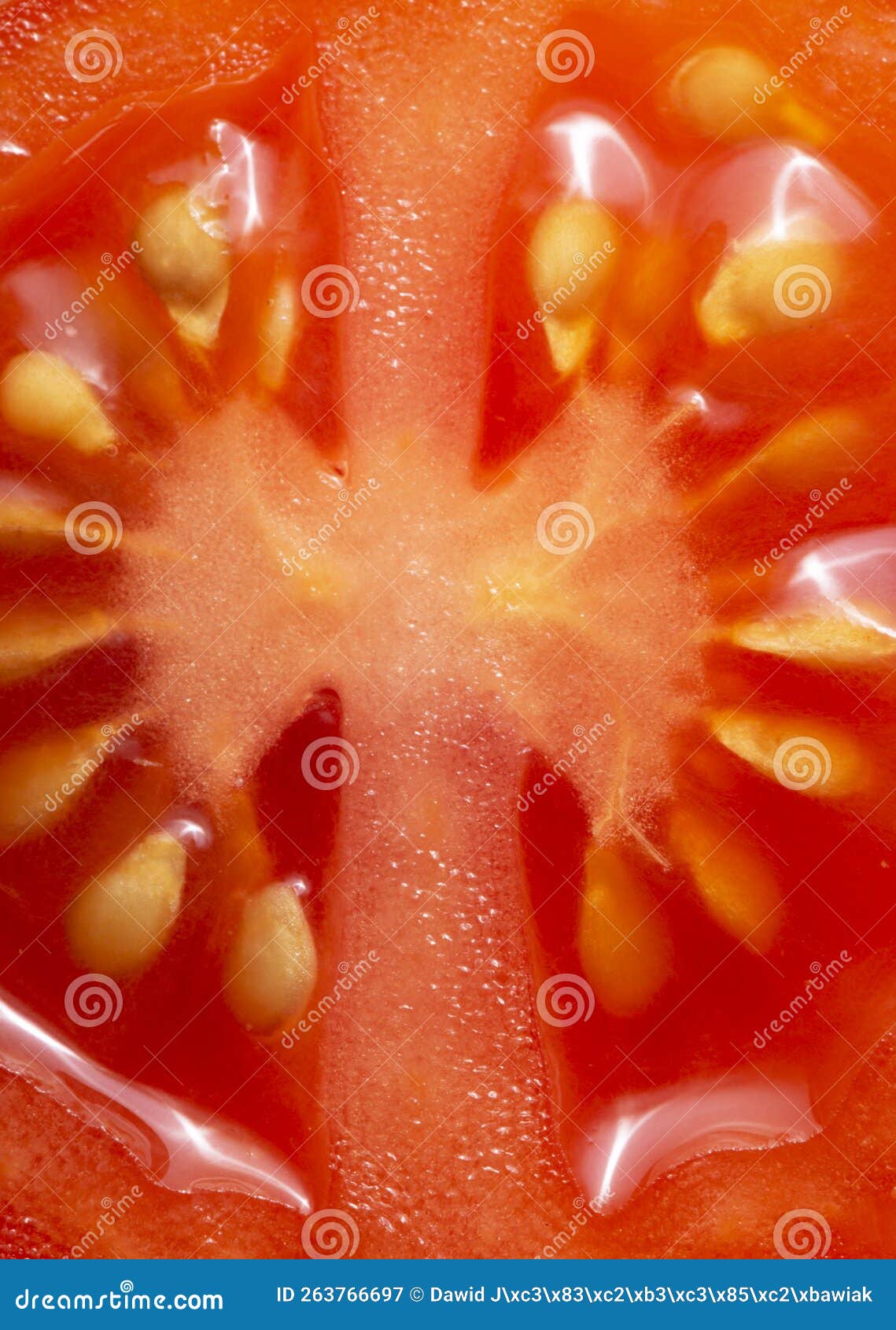 Tomato Texture As a Background. a Close Shot of a Tomato Stock Image ...