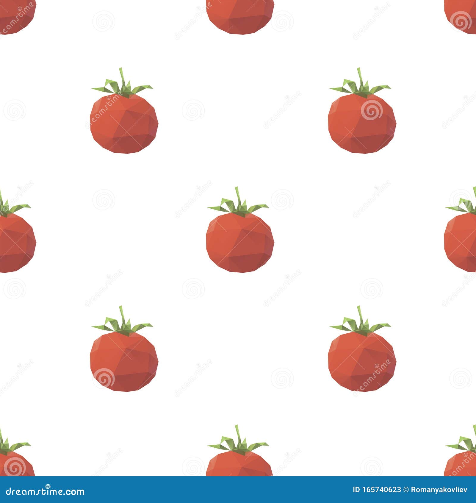Tomato Wrapping Paper And Wale Design Pattern Pink Background Stock ...
